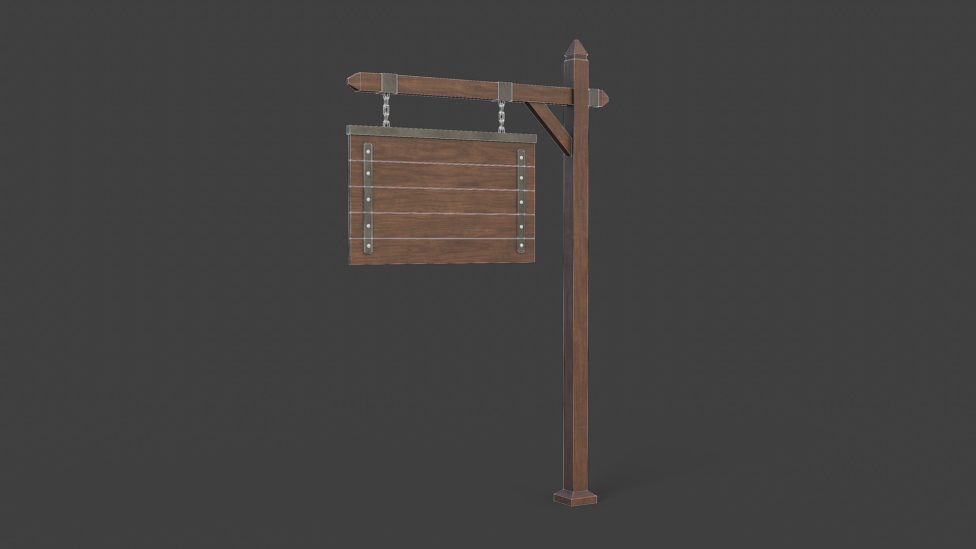 3D Medieval Signboard V6 Model - TurboSquid 1783048