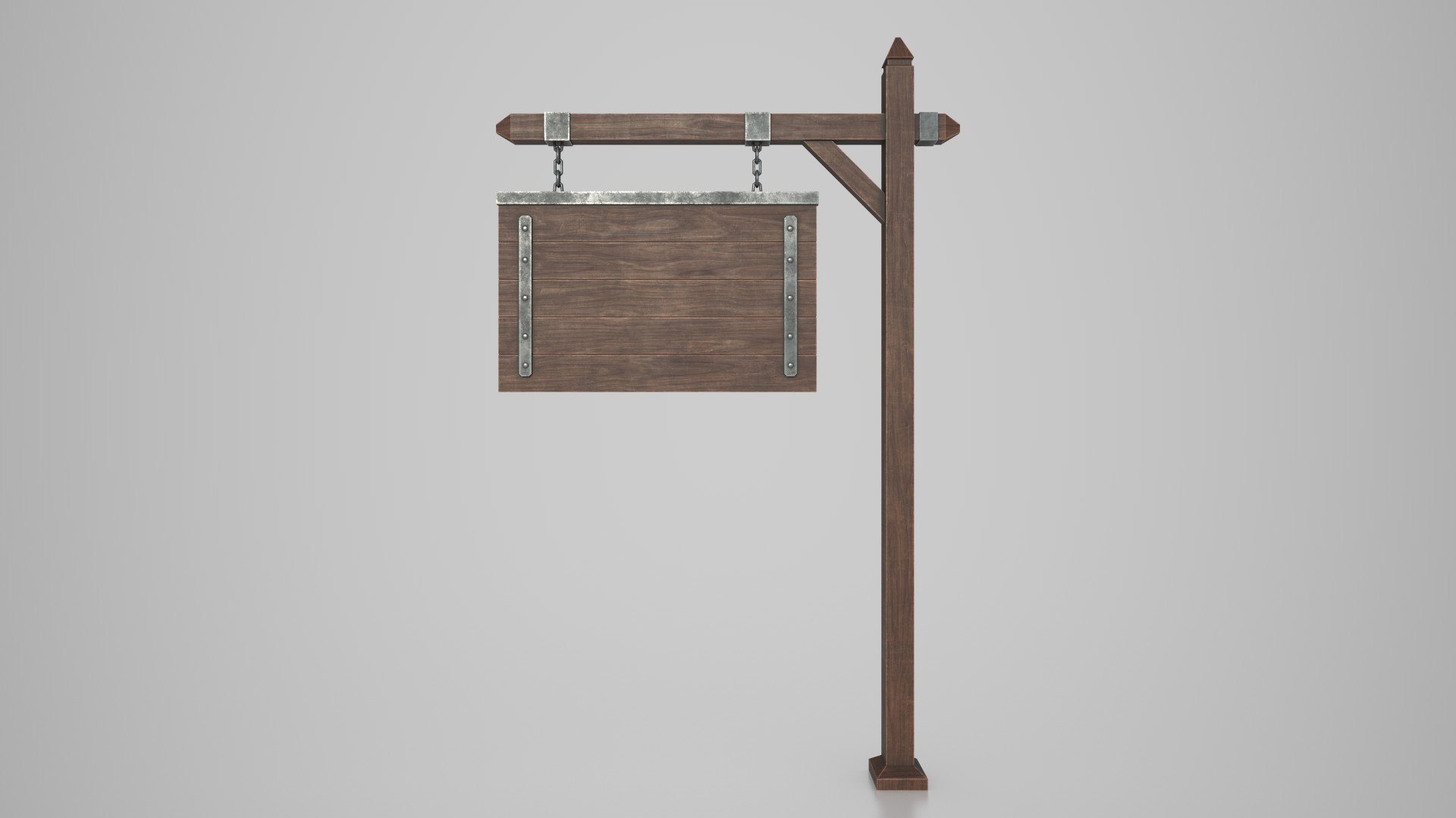 3D Medieval Signboard V6 Model - TurboSquid 1783048