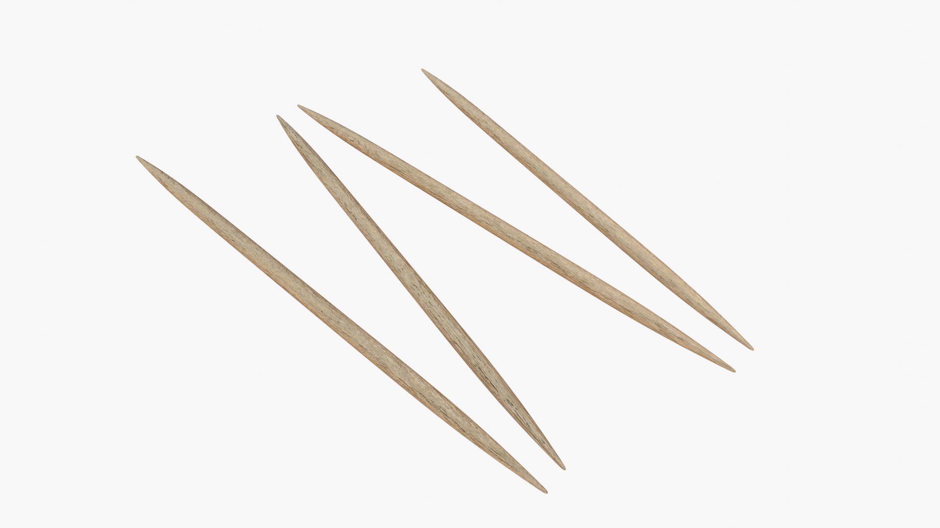 3D Toothpicks - TurboSquid 1758187