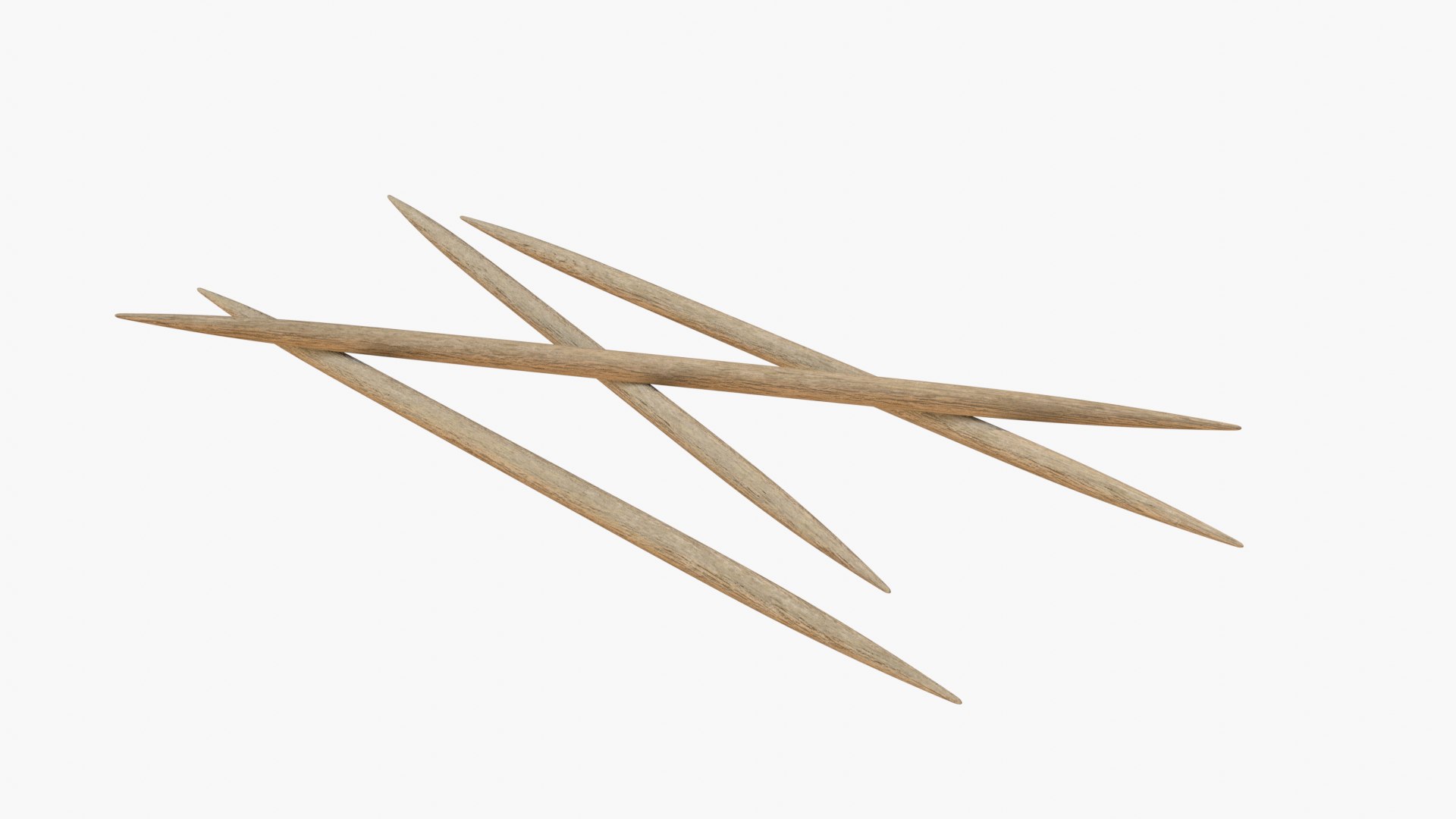 3D Toothpicks - TurboSquid 1758187