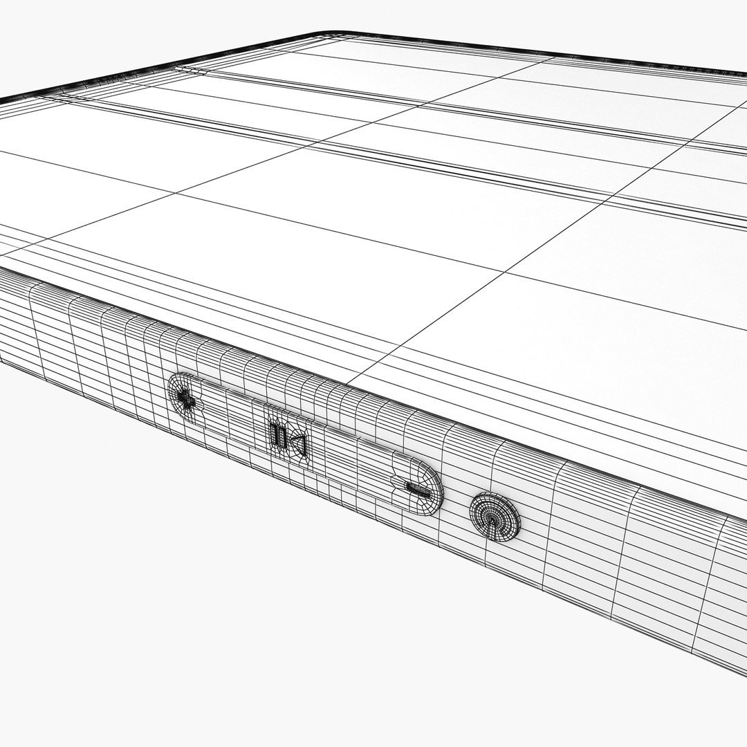 Blackberry Playbook 3d Model