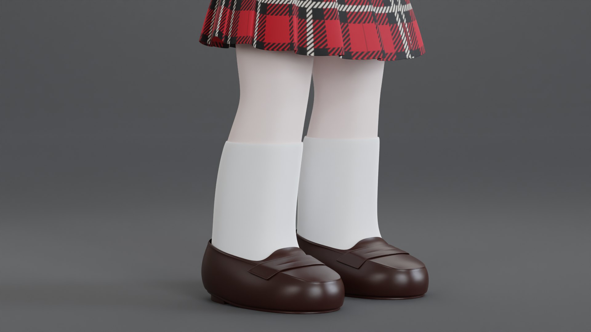 Chibi Japanese High School Girl 01 Model - TurboSquid 1993526