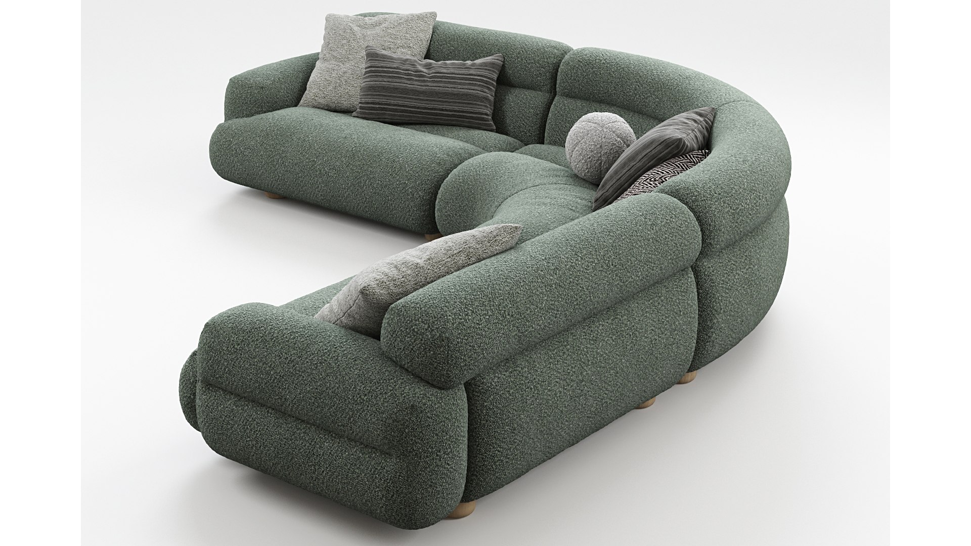 Valley Sofa E 3D - TurboSquid 2227888
