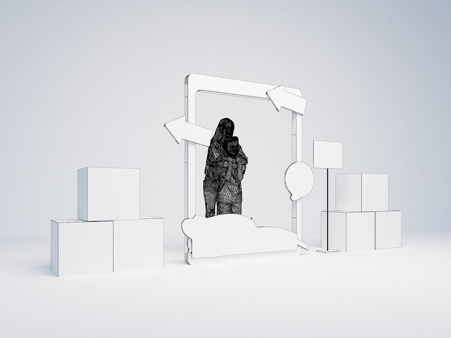 Reading Festival Check In Display Reading Festival Layout 3D ...