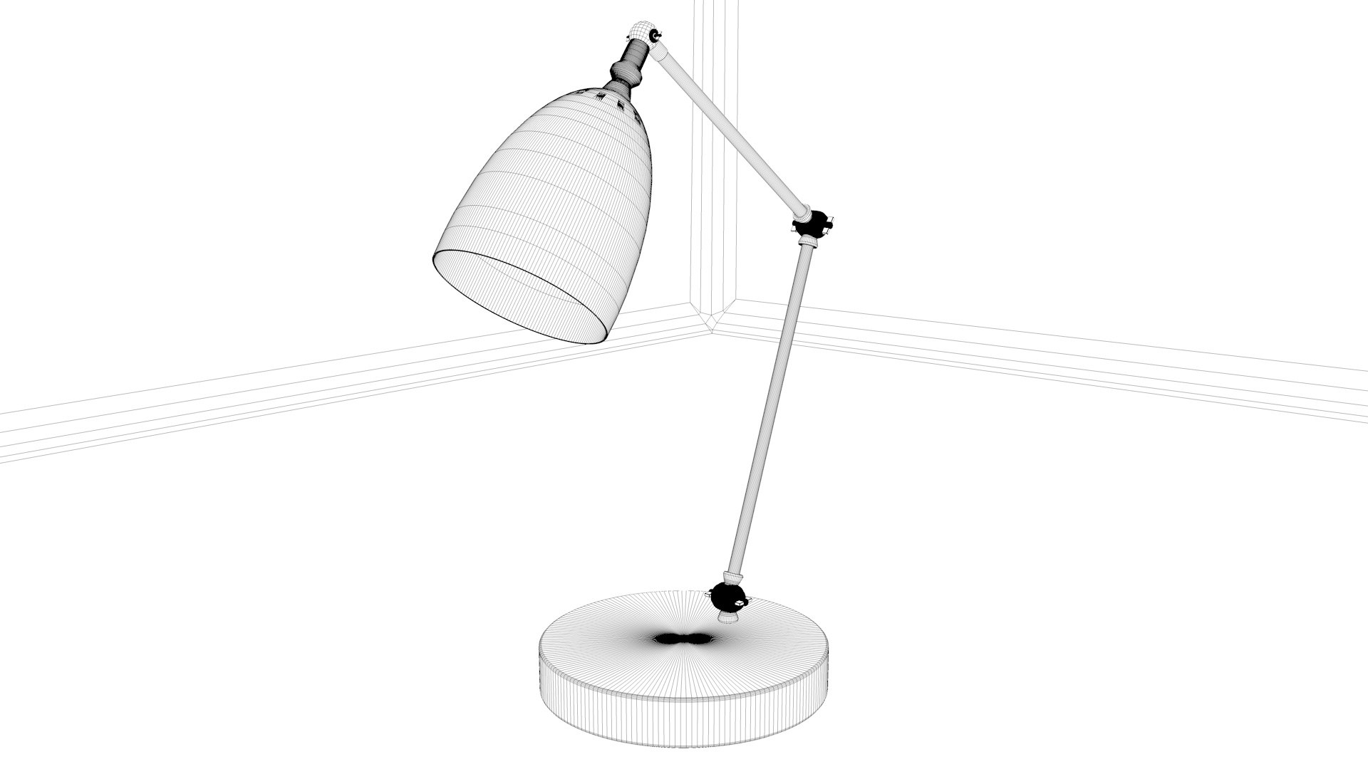 Desk Lamp 3D Model - TurboSquid 1668147