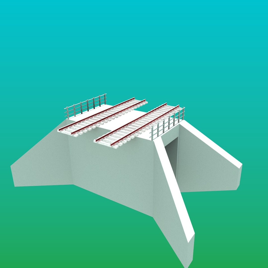 3d Model Small Bridge