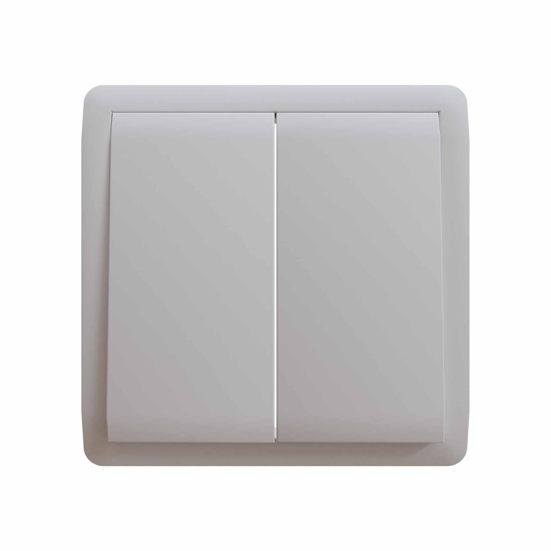 2 Way Switch 3D Model - TurboSquid 2131531