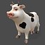 cartoon animals cow real-time