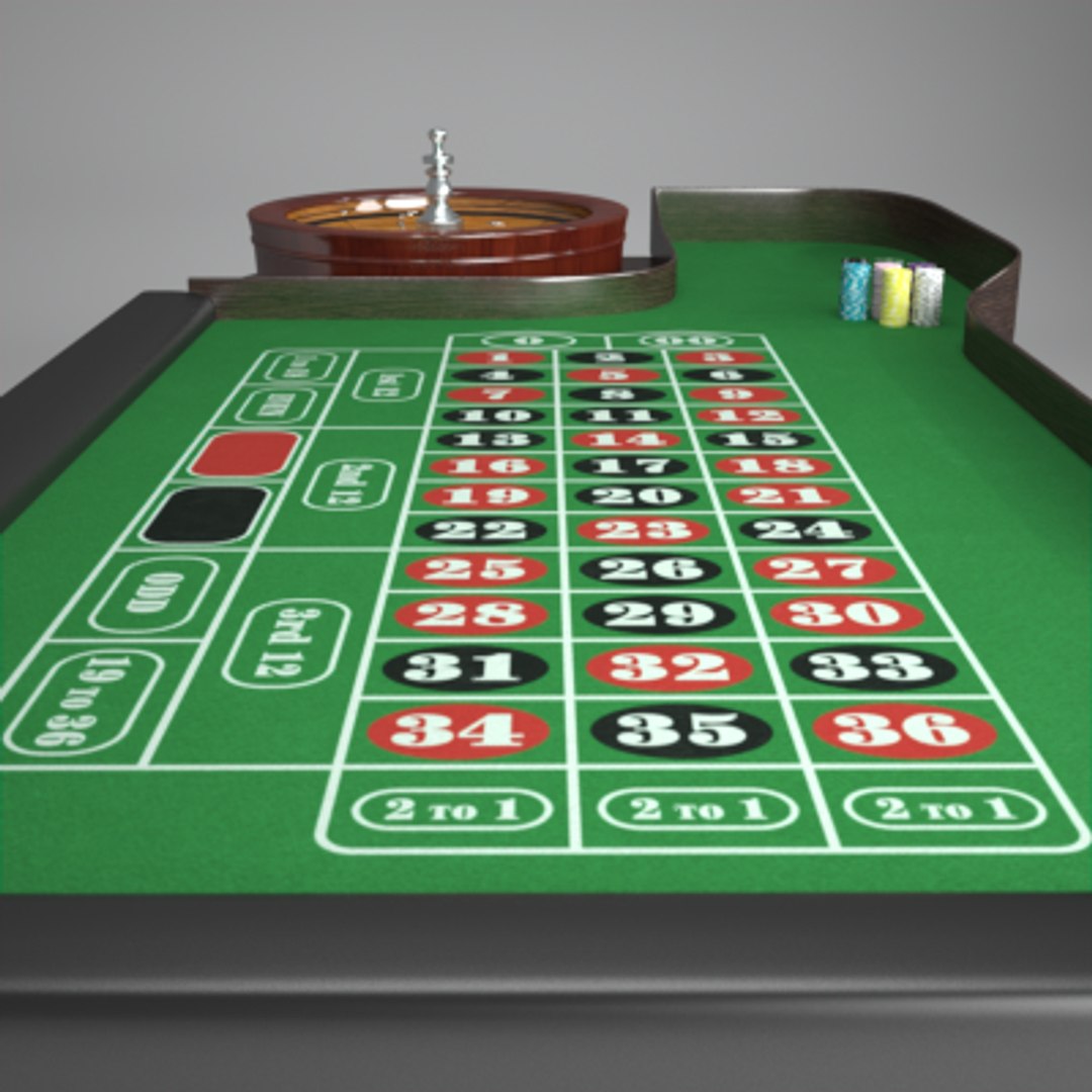 Roulette Table American Ma