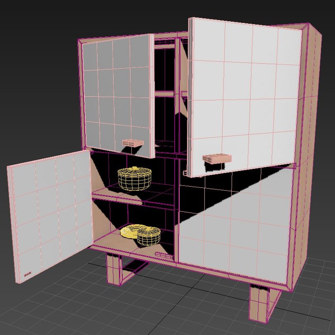 cupboard 3d model