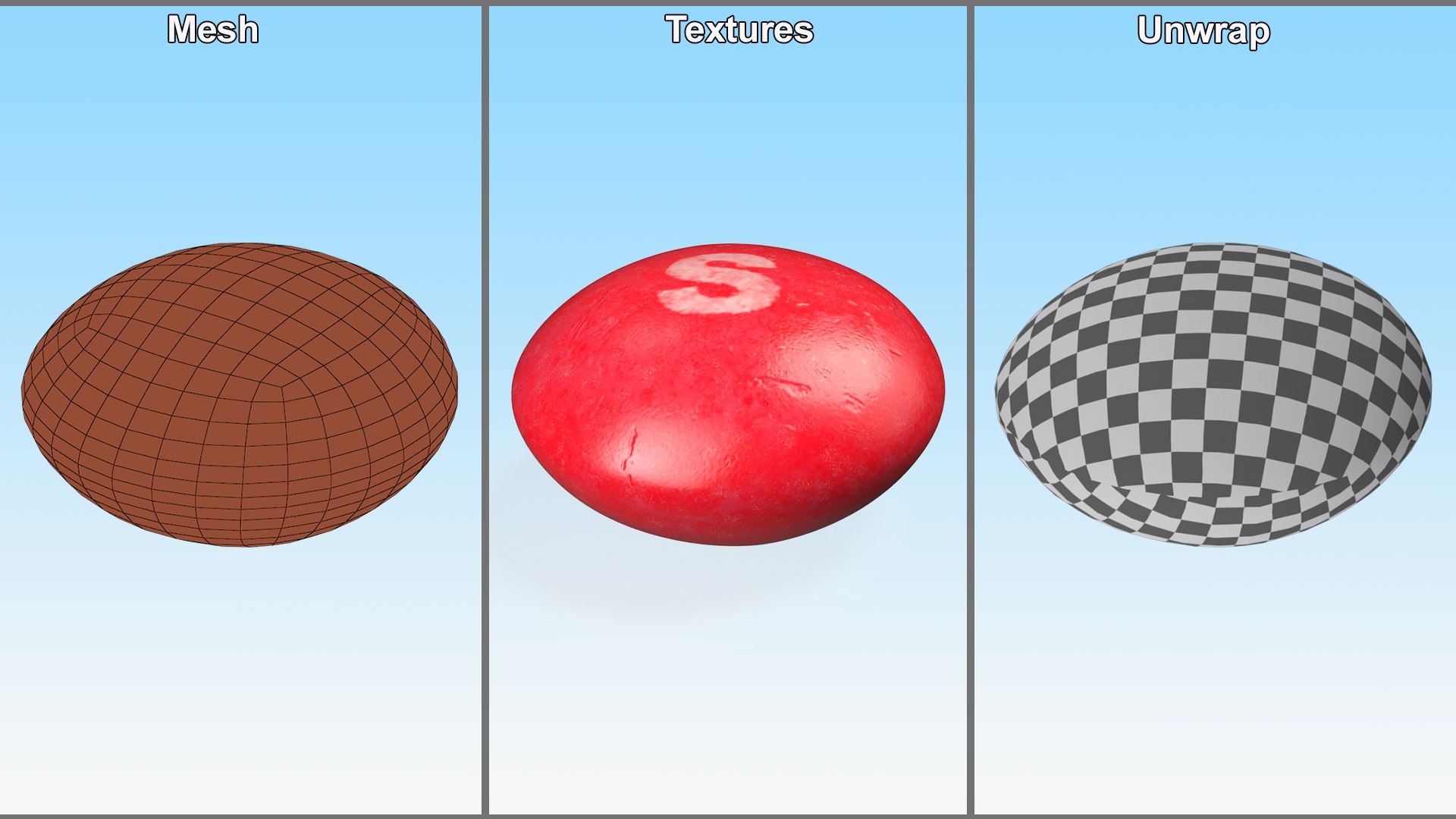 3D Skittles Candy Red - TurboSquid 2268864