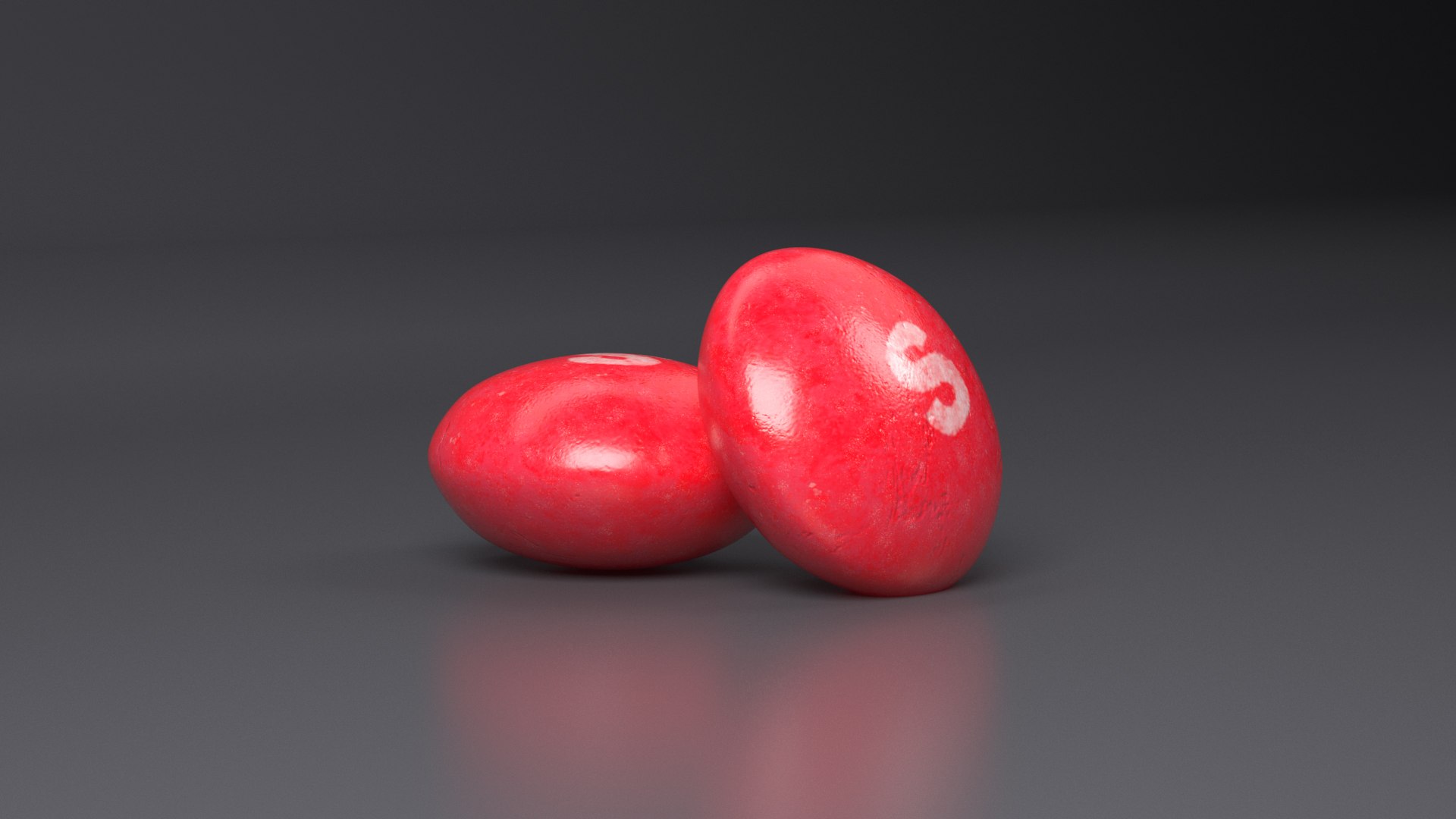 3D Skittles Candy Red - TurboSquid 2268864