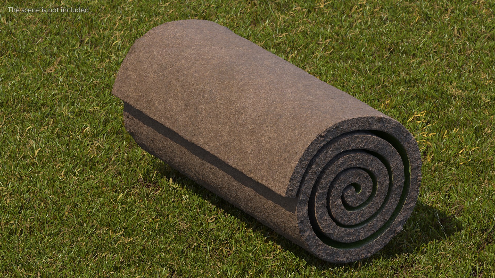 Lawn Turf Roll Folded 3D Model - TurboSquid 1882180