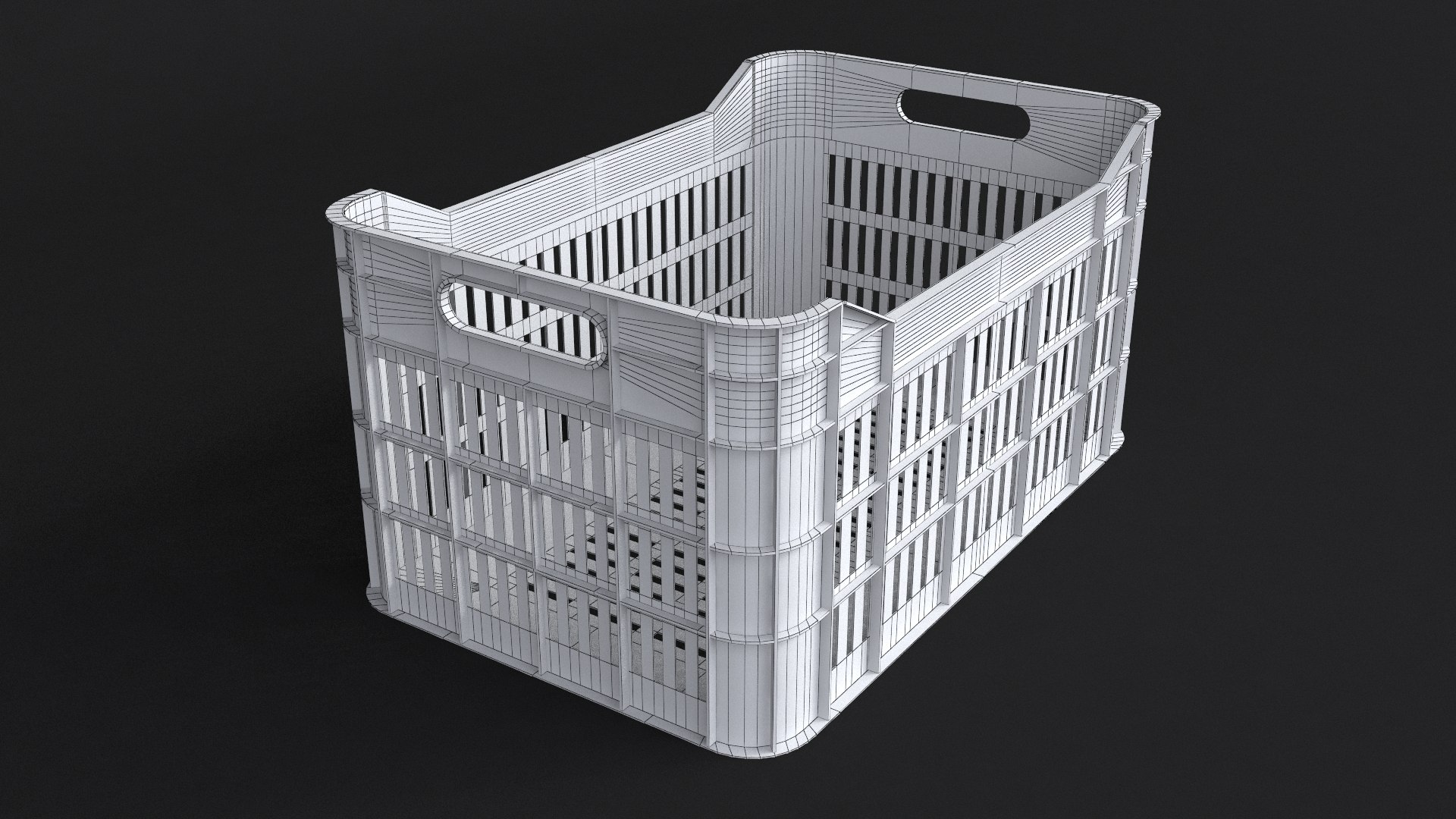 Plastic Crates Dirty UHD 3D Model - TurboSquid 2221040