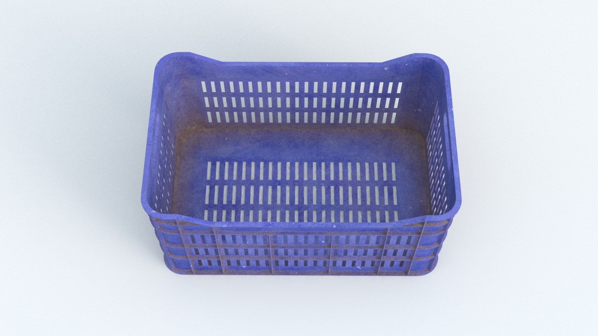 Plastic Crates Dirty UHD 3D Model - TurboSquid 2221040