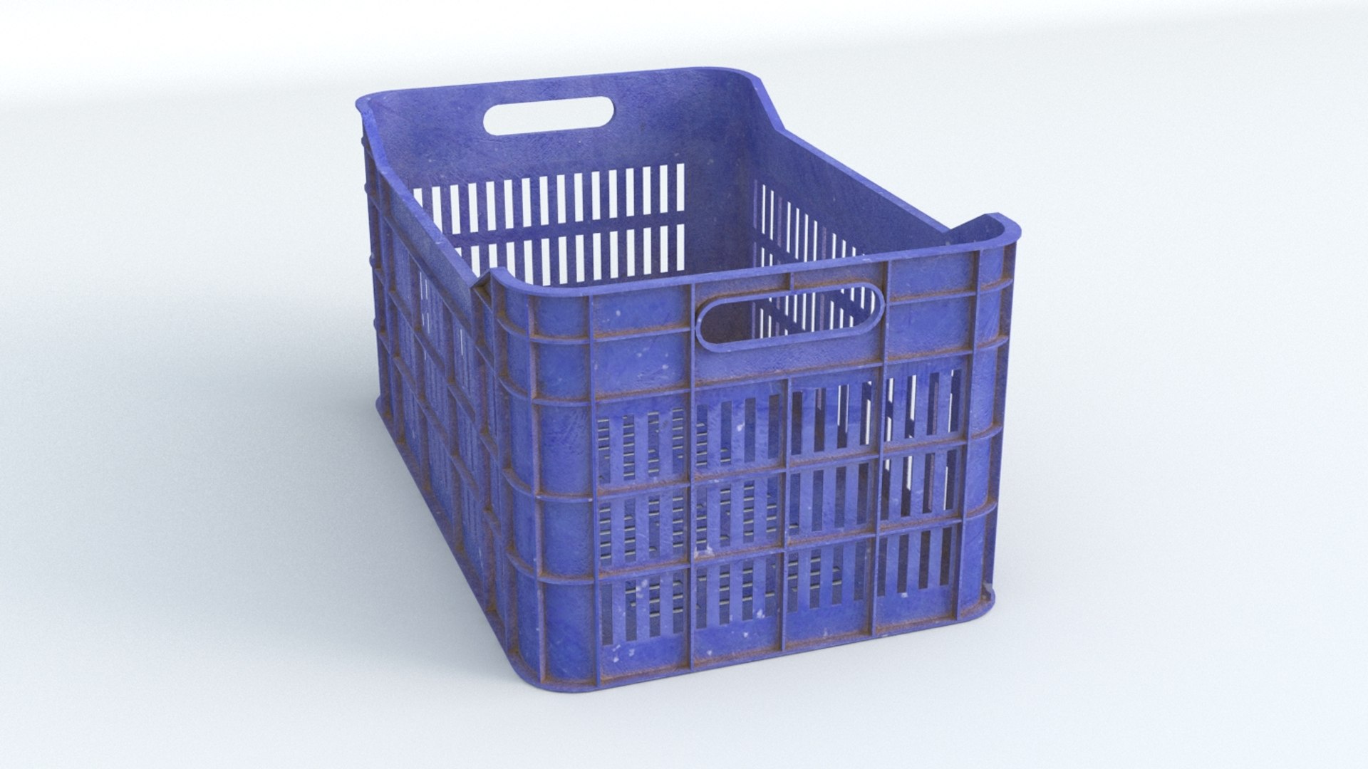 Plastic Crates Dirty UHD 3D Model - TurboSquid 2221040
