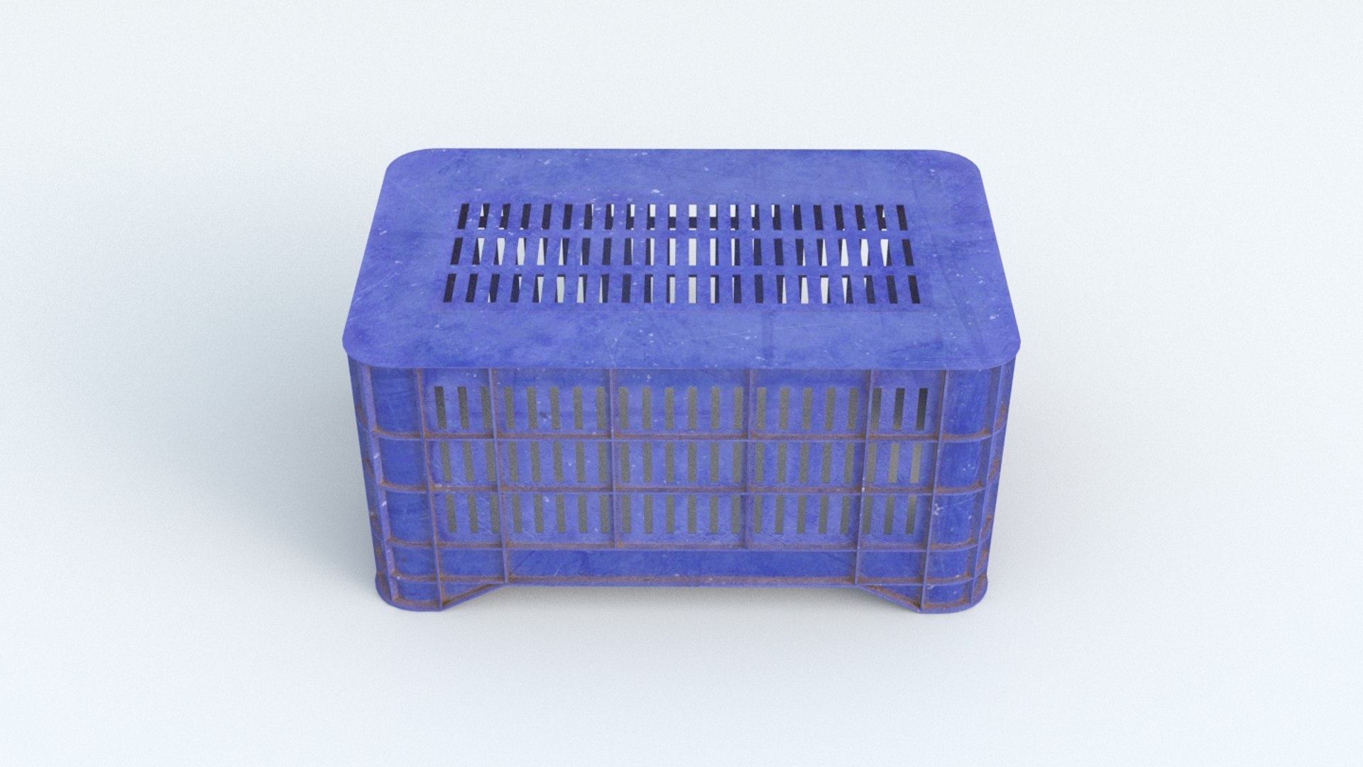 Plastic Crates Dirty UHD 3D Model - TurboSquid 2221040
