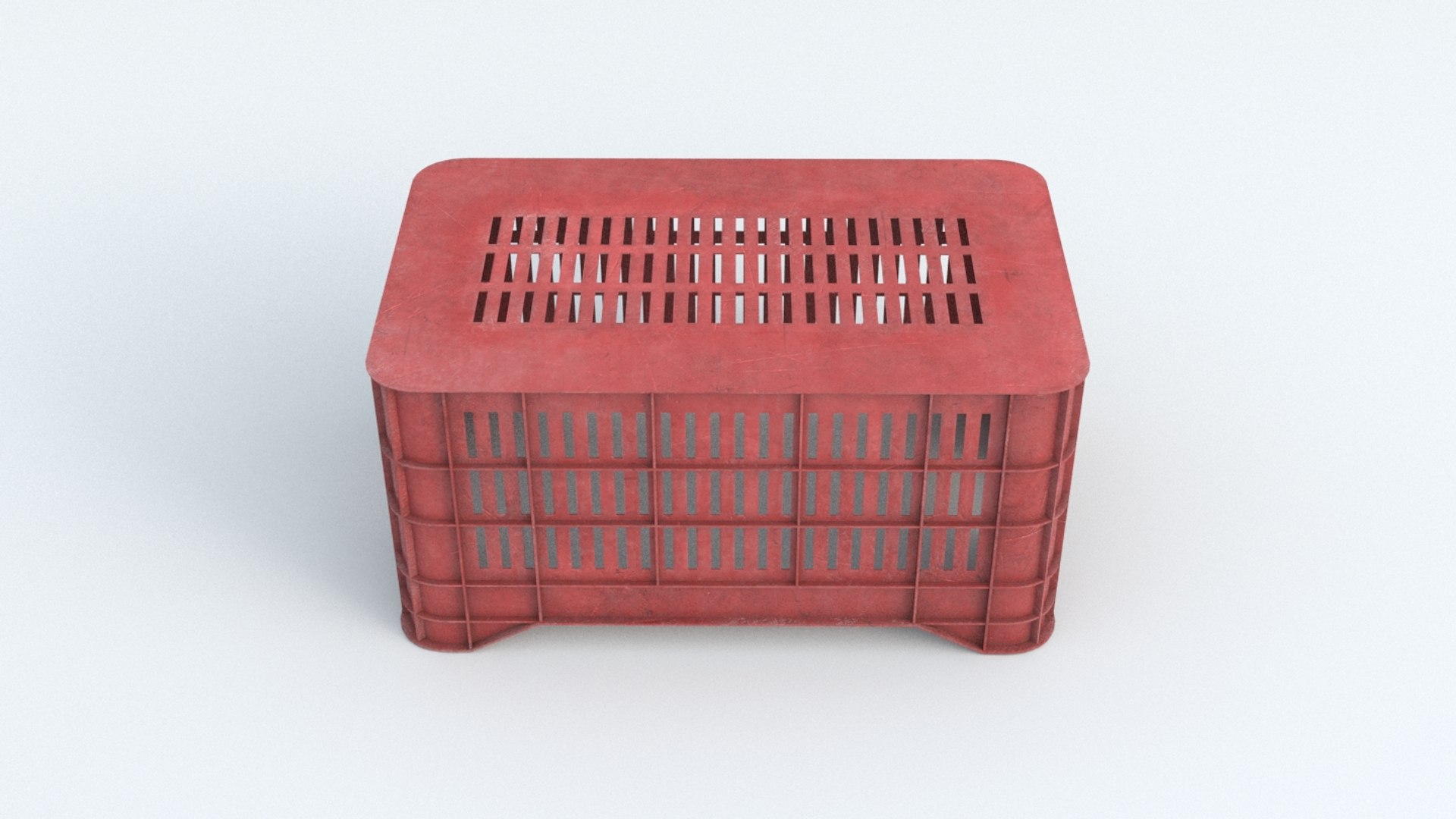 Plastic Crates Dirty UHD 3D Model - TurboSquid 2221040