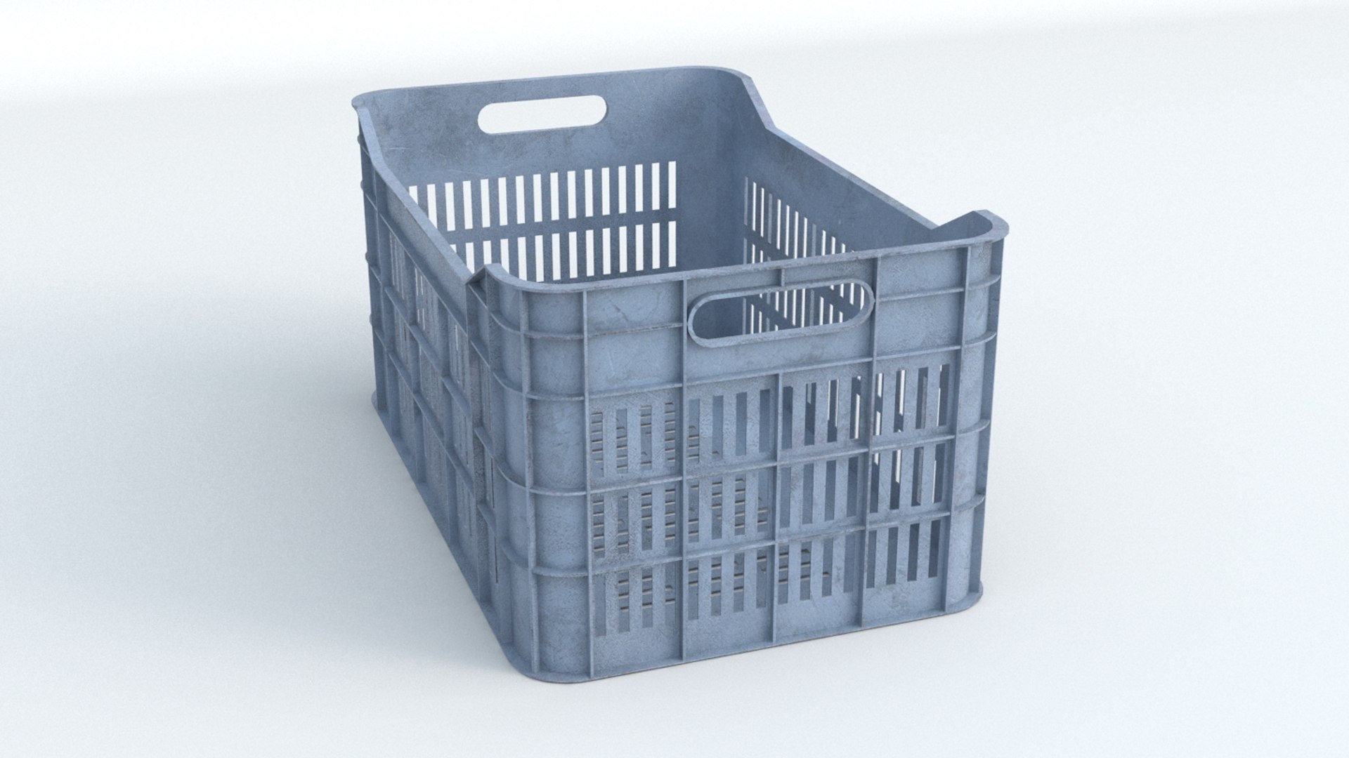Plastic Crates Dirty UHD 3D Model - TurboSquid 2221040