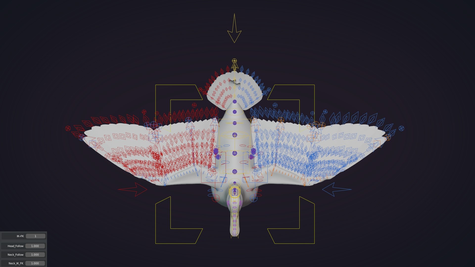 Duck Animated 3D model - TurboSquid 2056596