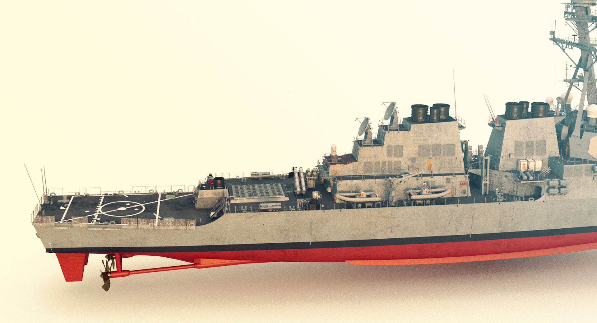 3D Uss Benfold Ddg - TurboSquid 1407064