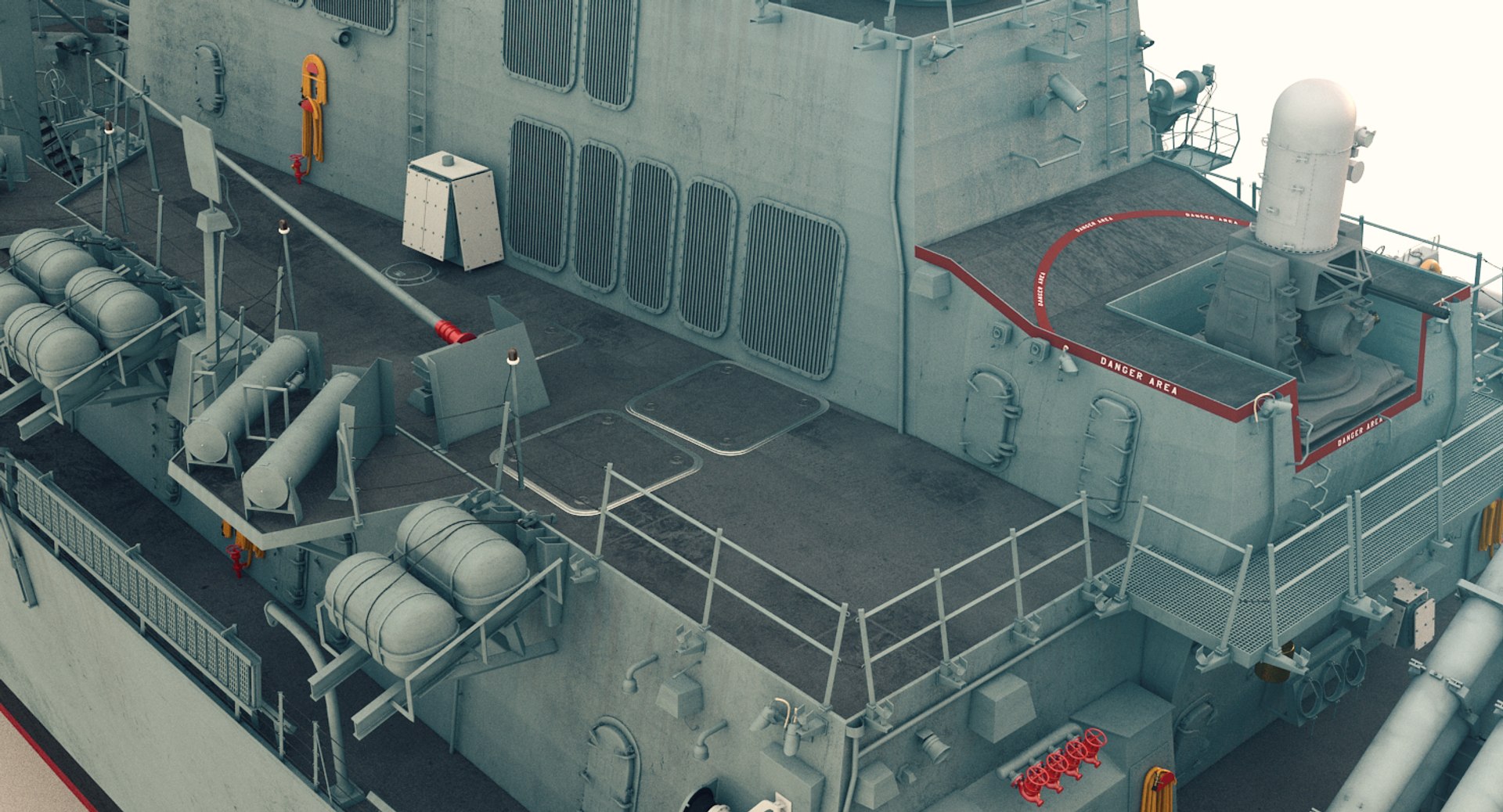 3D uss benfold ddg - TurboSquid 1407064