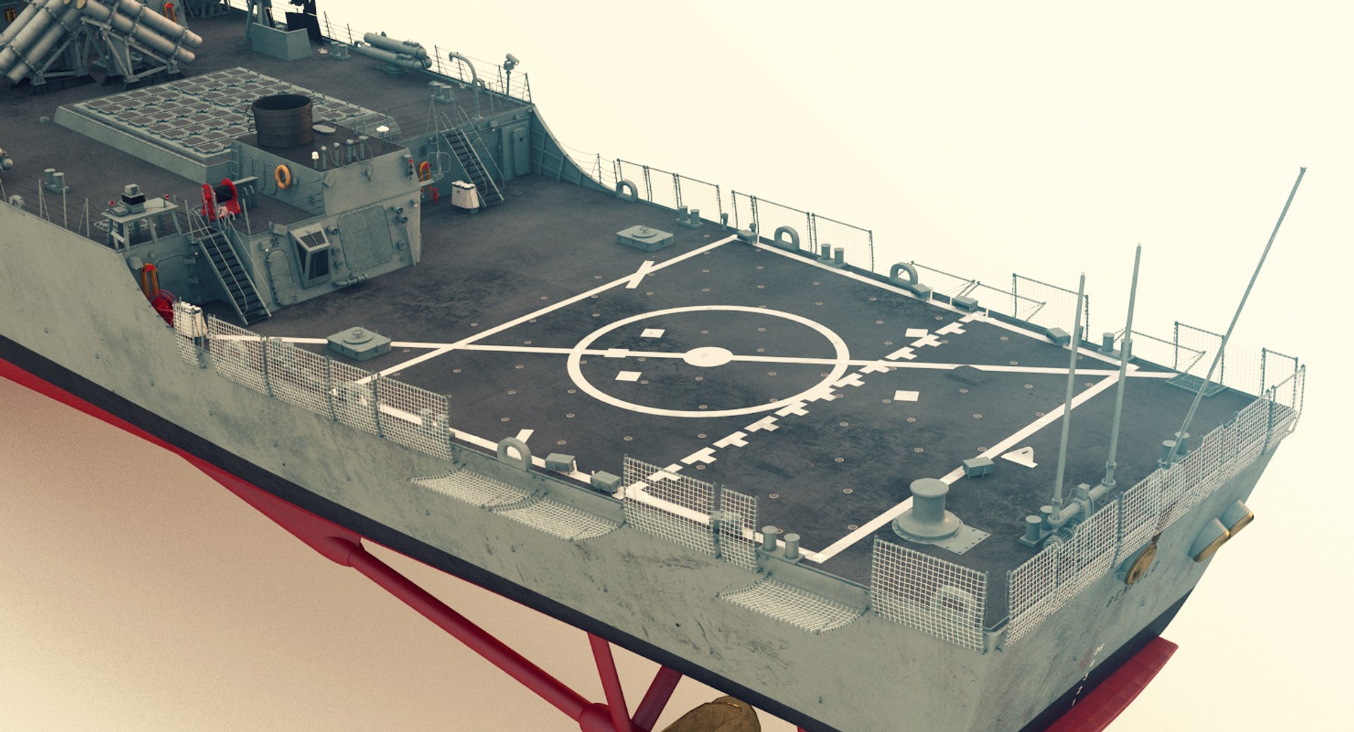 3D uss benfold ddg - TurboSquid 1407064