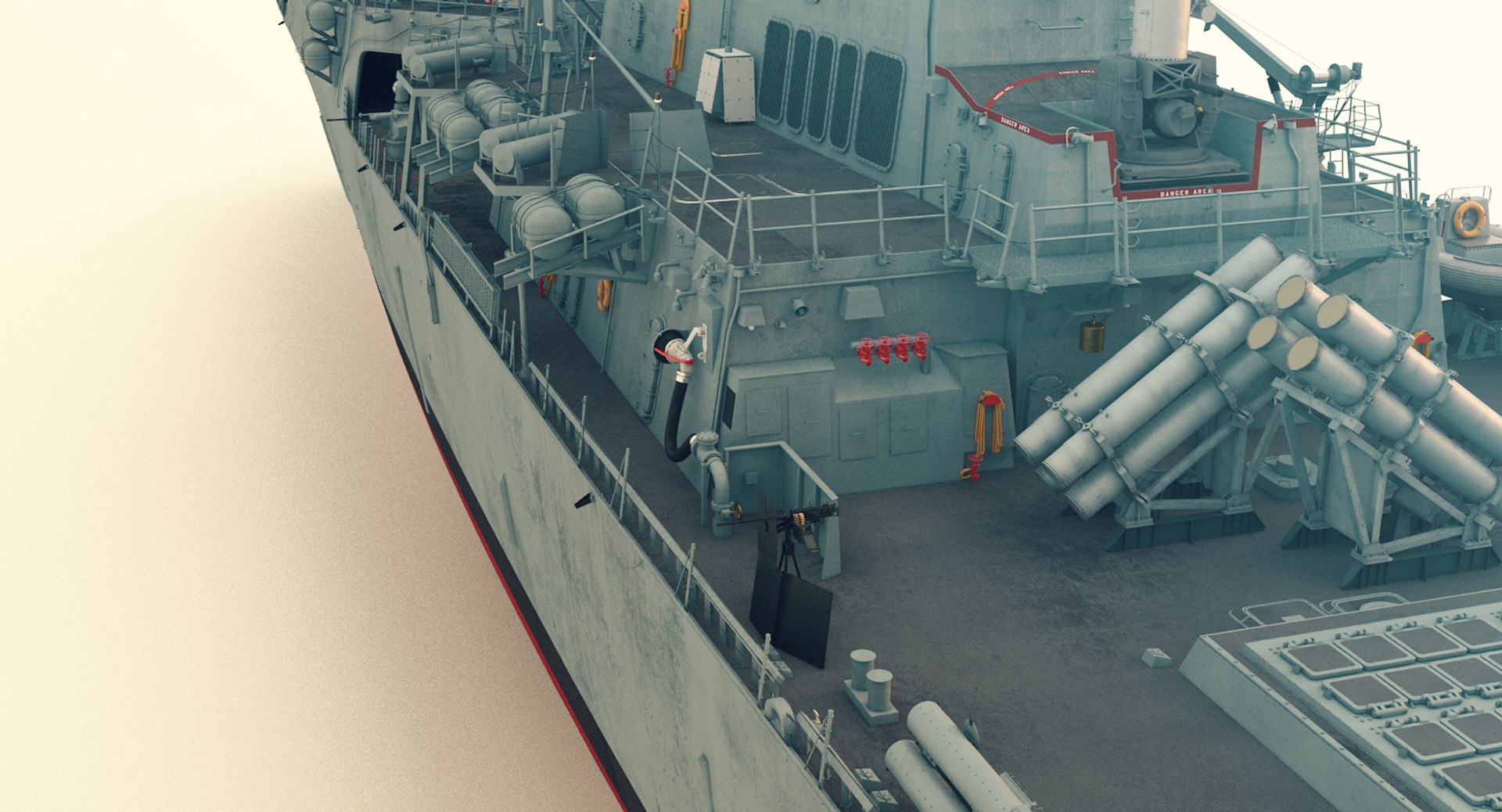 3D uss benfold ddg - TurboSquid 1407064