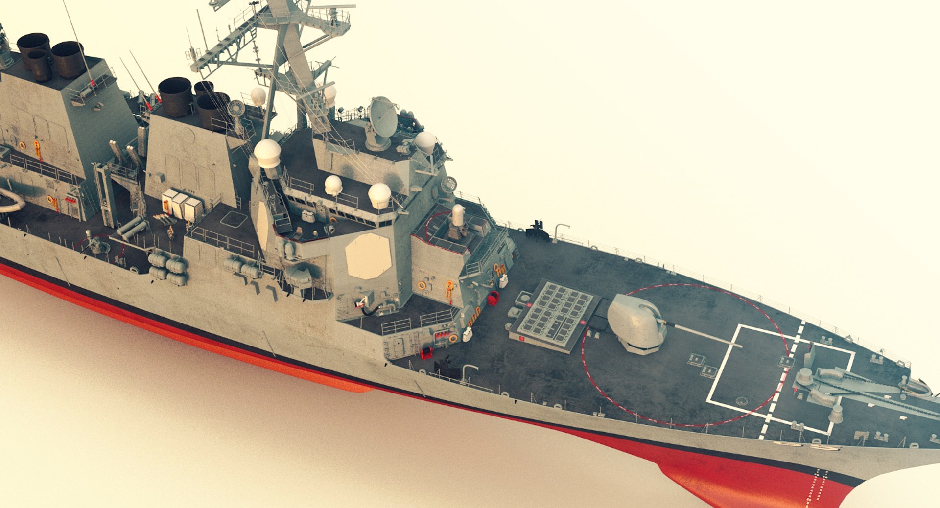 3D Uss Benfold Ddg - TurboSquid 1407064