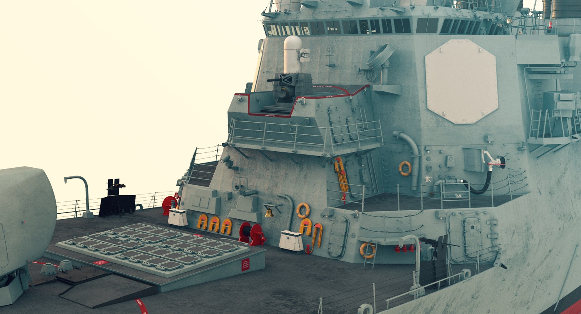 3D uss benfold ddg - TurboSquid 1407064