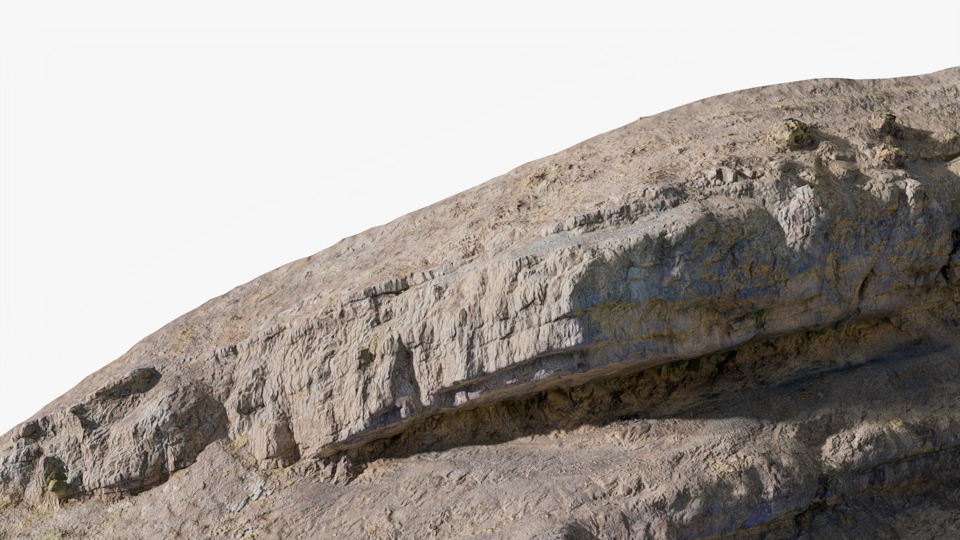 3D Model Long Cliff Scanned StemCell - TurboSquid 2370238