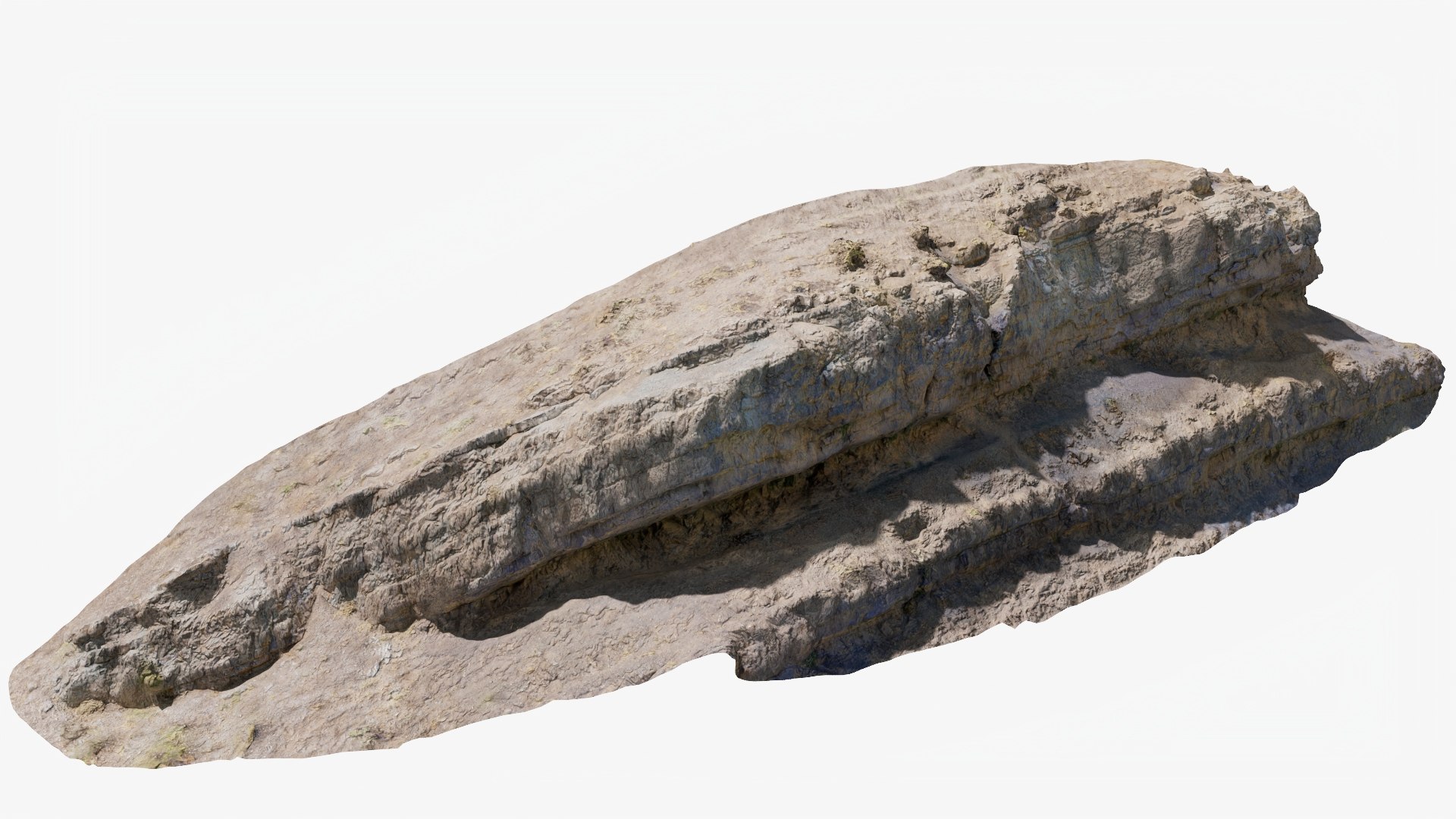 3D Model Long Cliff Scanned StemCell - TurboSquid 2370238