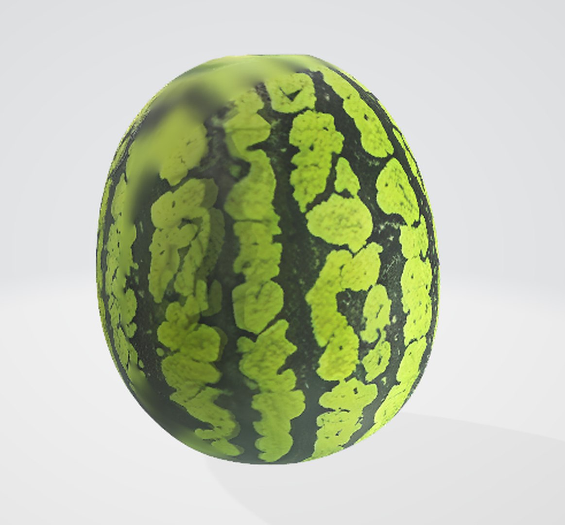 3D Watermelon 3D Asset For Food Projects Model - TurboSquid 2284286