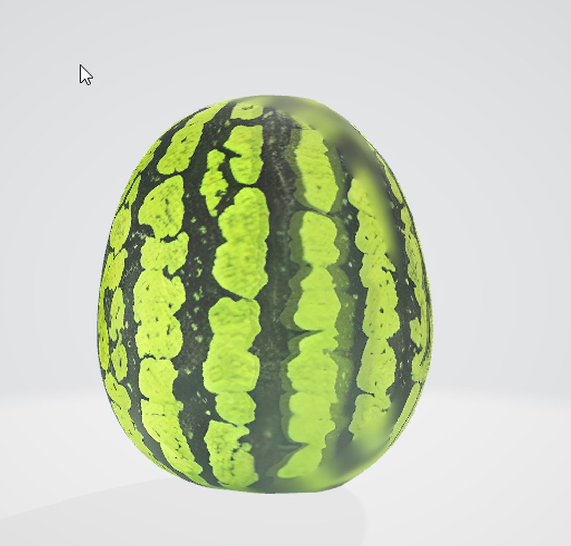 3D Watermelon 3D Asset For Food Projects Model - TurboSquid 2284286