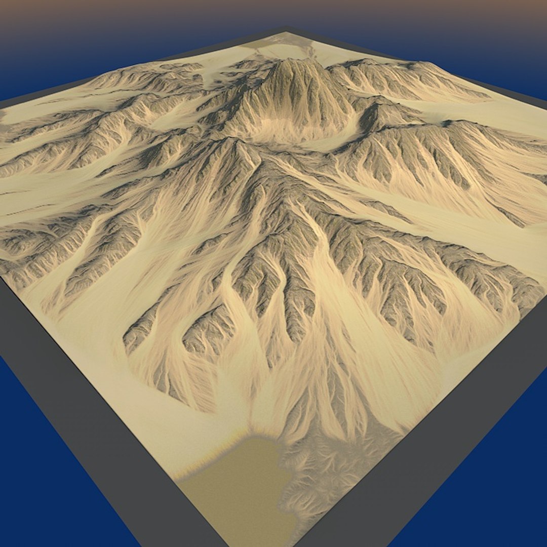 3d Mountain Terrain