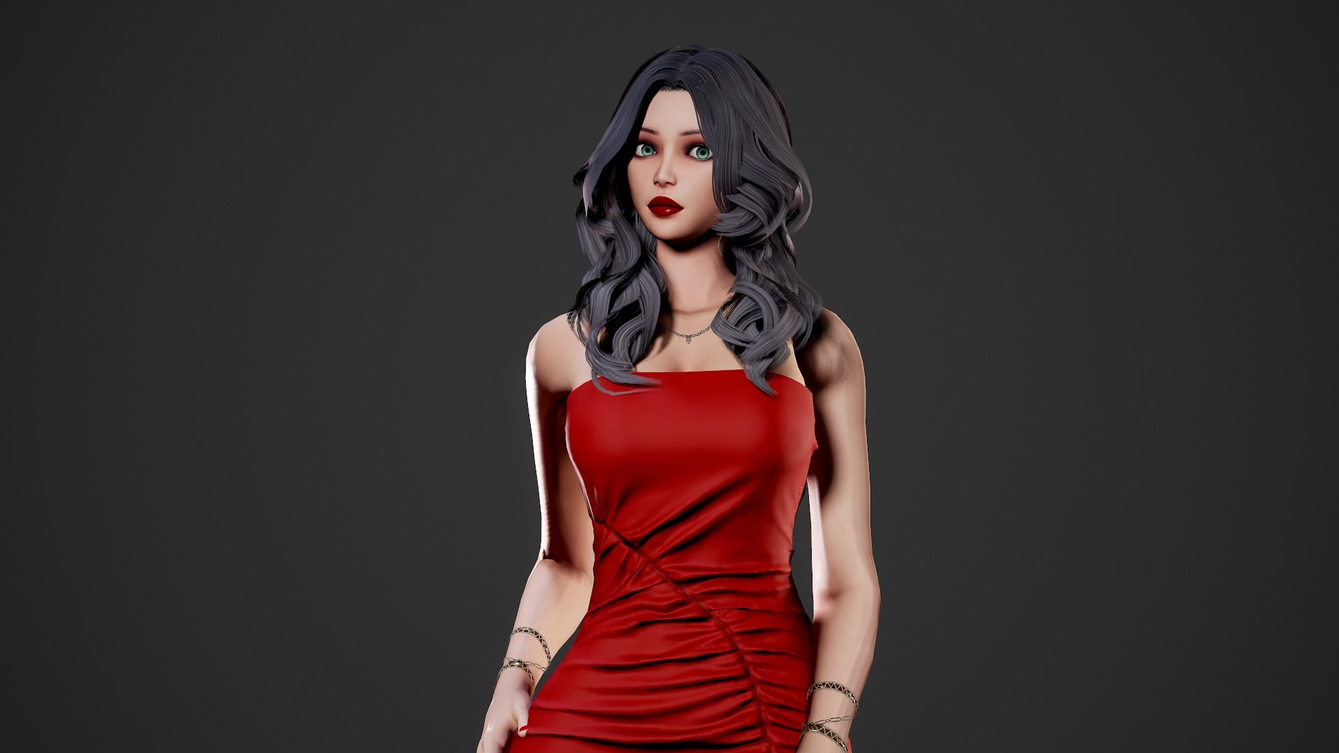 Party Girl 3D - TurboSquid 1831908