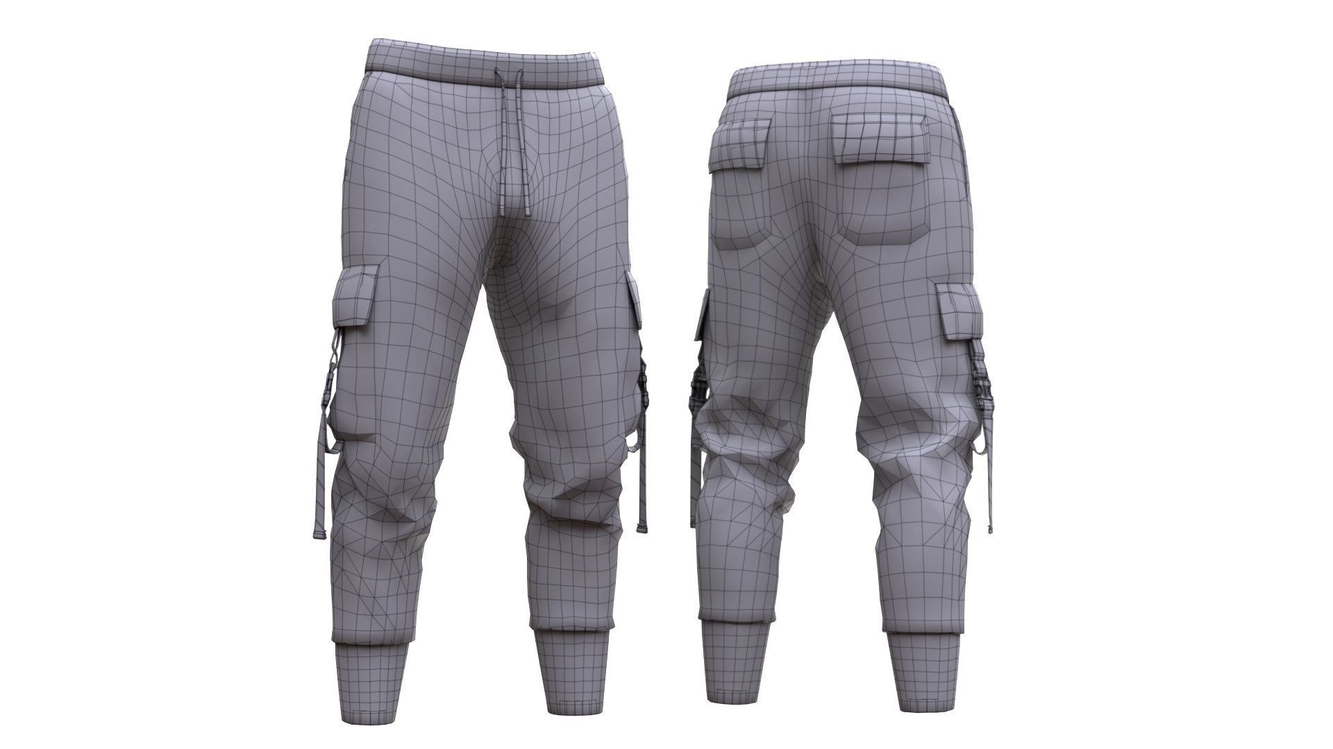 3D Military Pants 75 - All MH Bodies UE5 Skeletons - Rigged Model ...