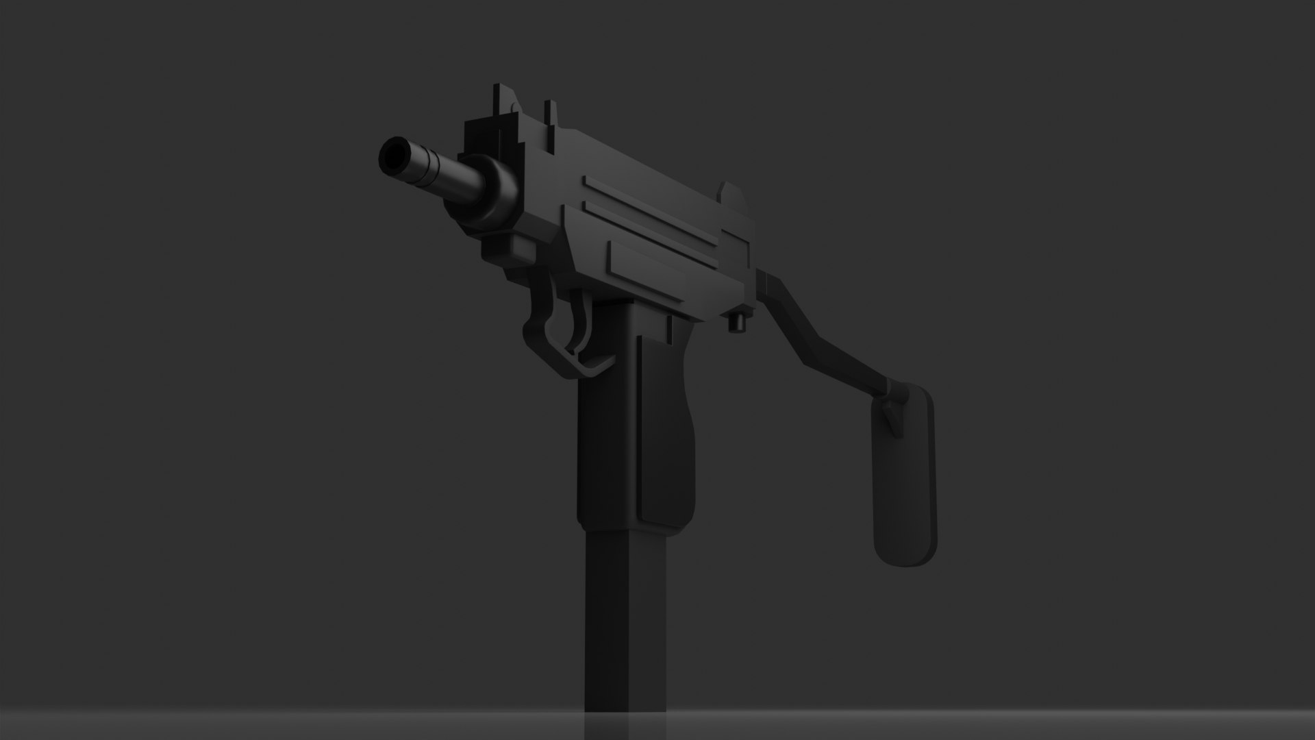 3D Uzi model model - TurboSquid 1741063