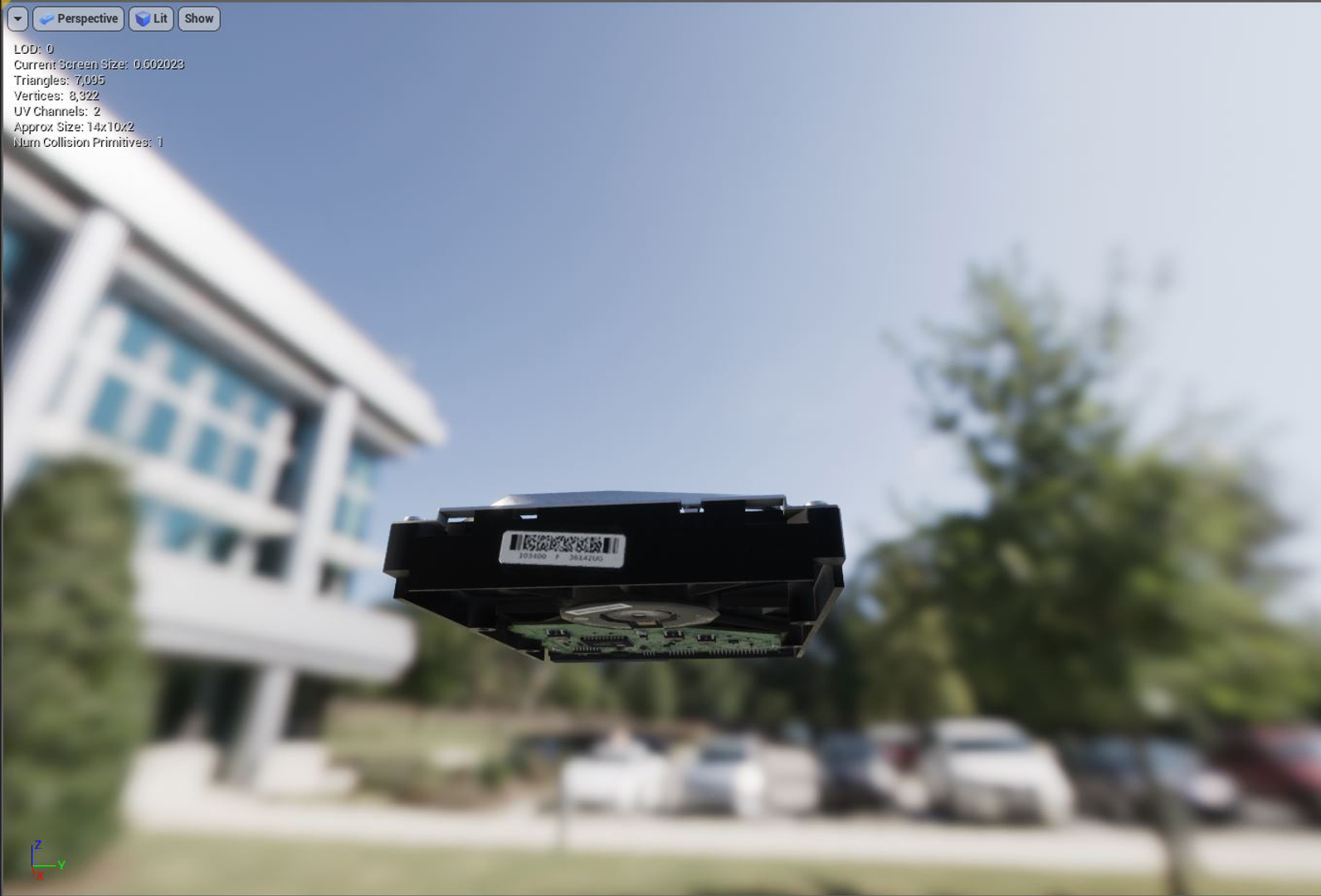 3D hdd hard disk drive model - TurboSquid 1290354