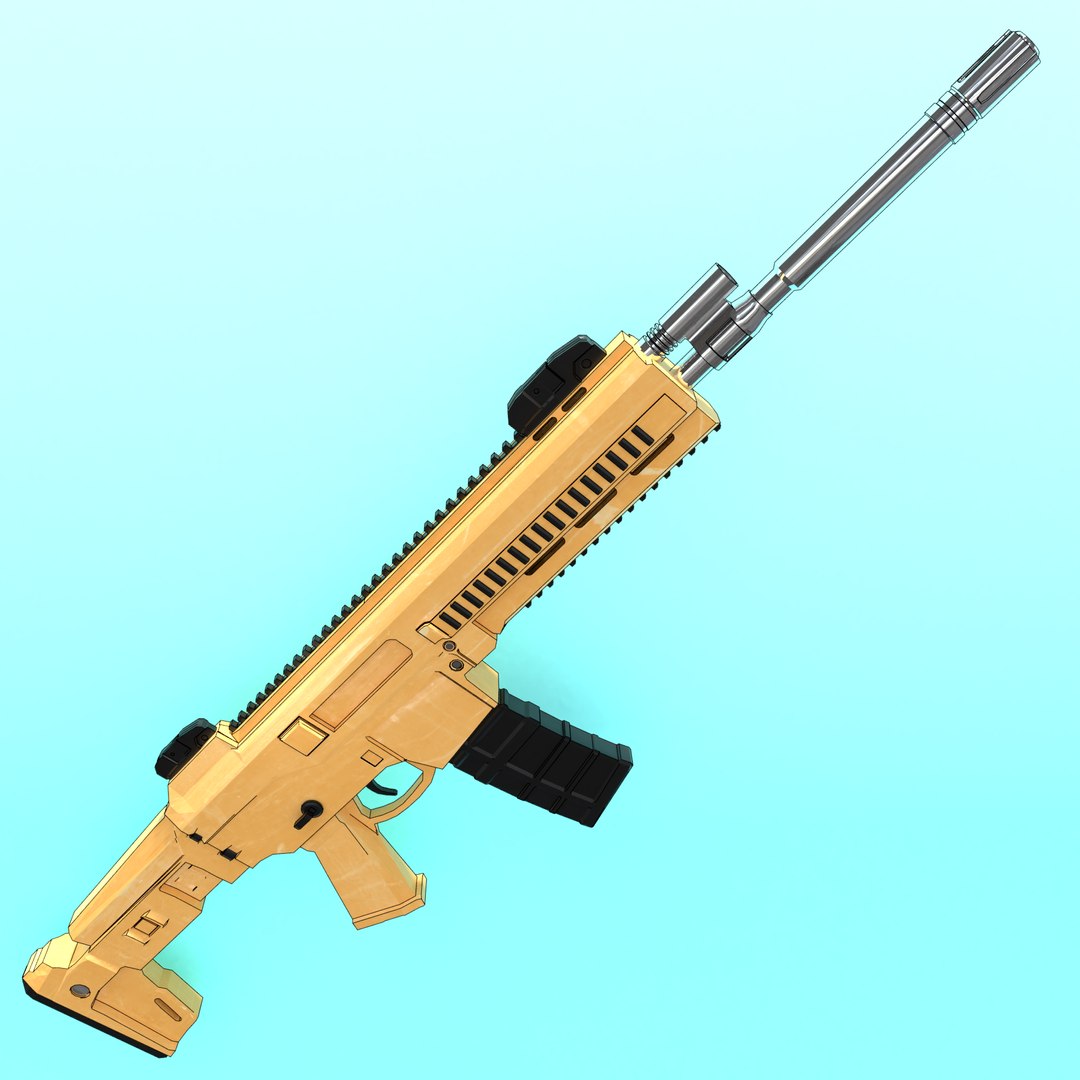 Combat rifle acr 3D model - TurboSquid 1360780