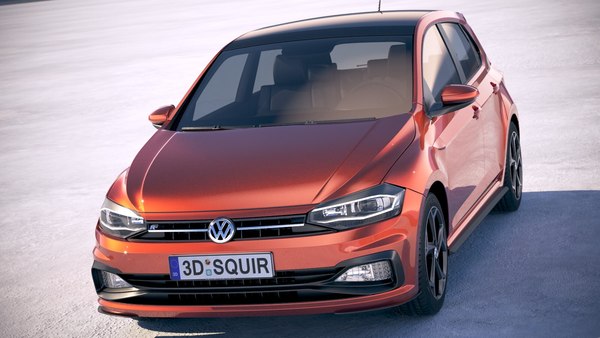 Volkswagen polo r-line 3D model - TurboSquid 1208569