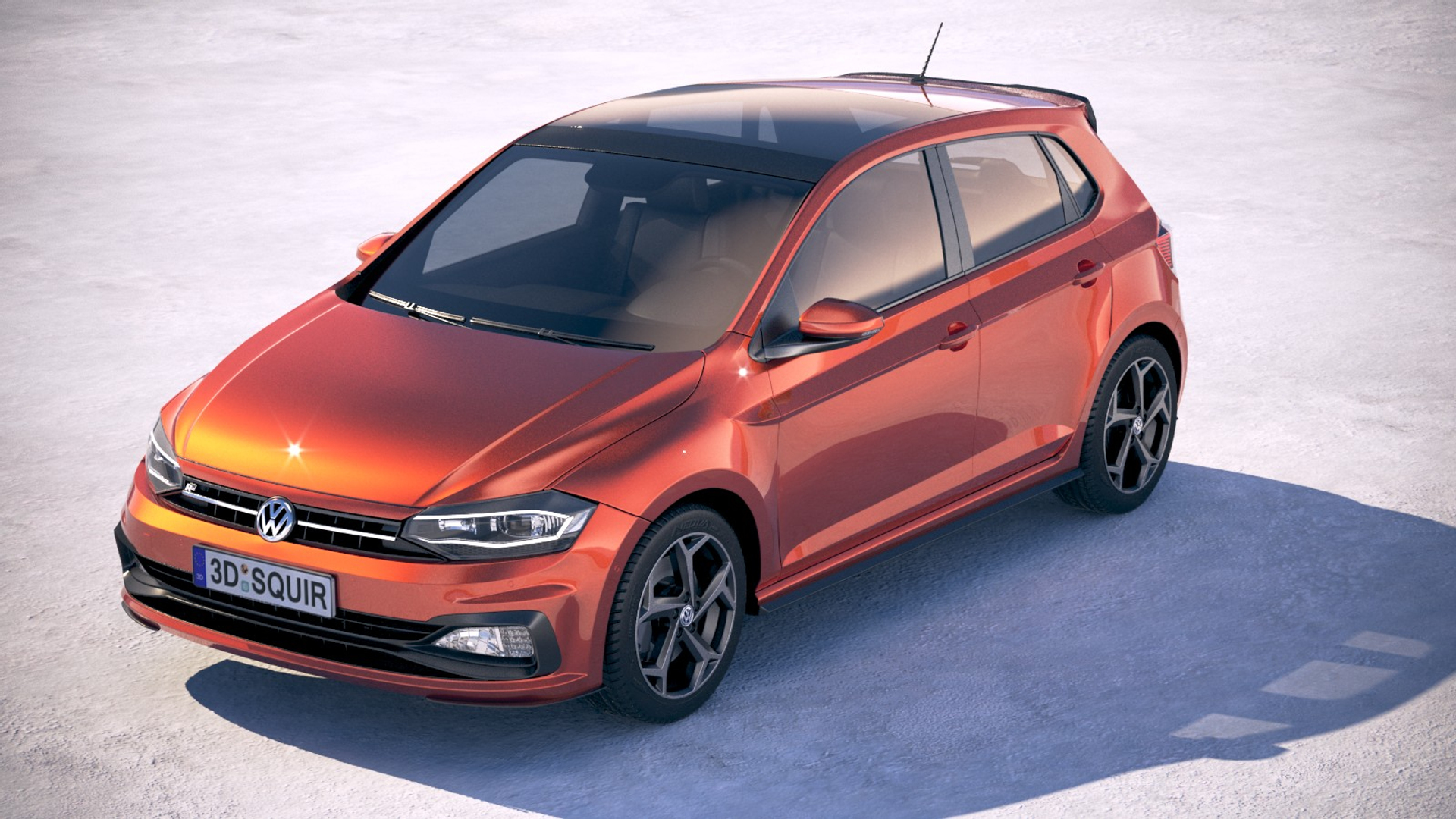 Volkswagen Polo R-line 3D Model - TurboSquid 1208569