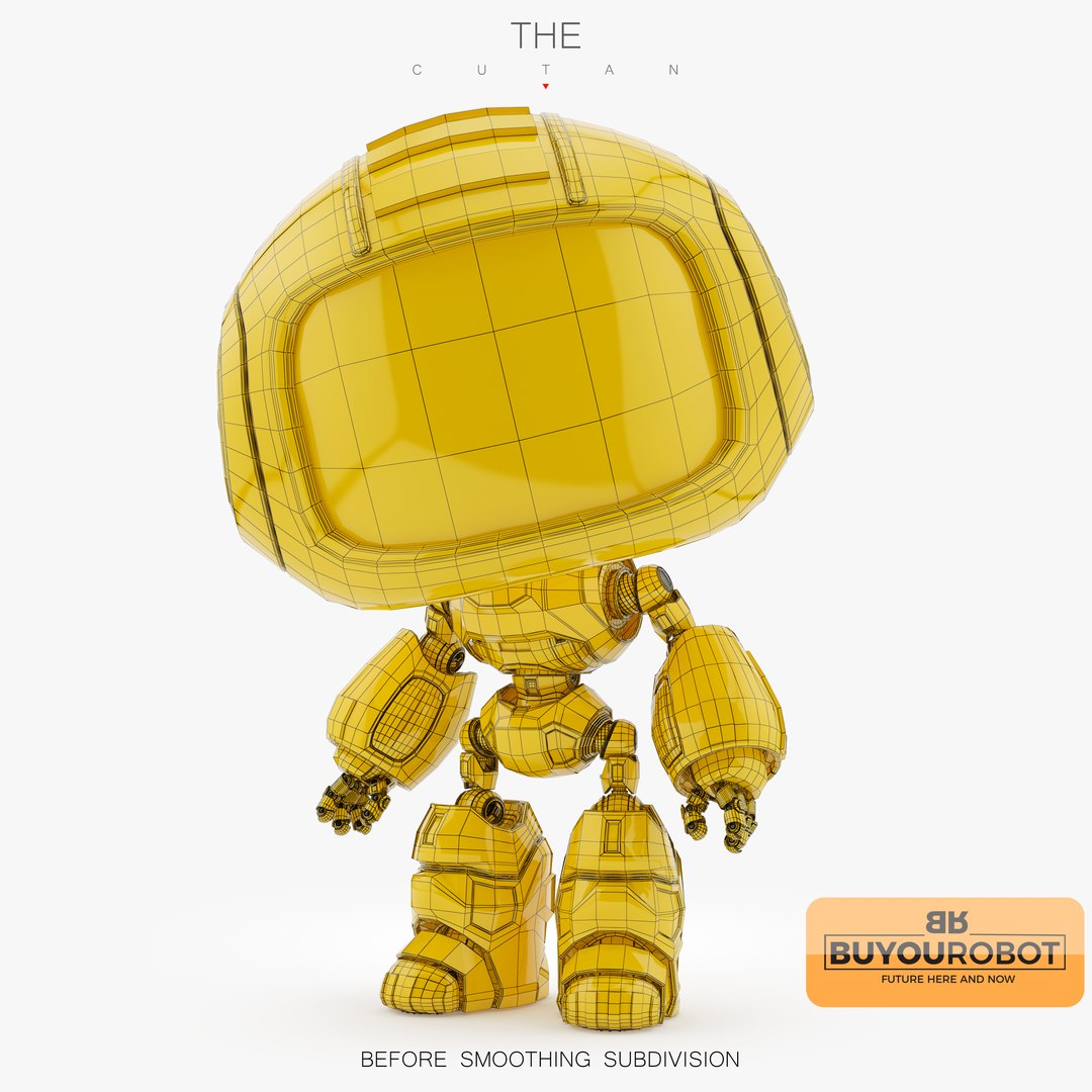 Cute Cutan 3d Obj