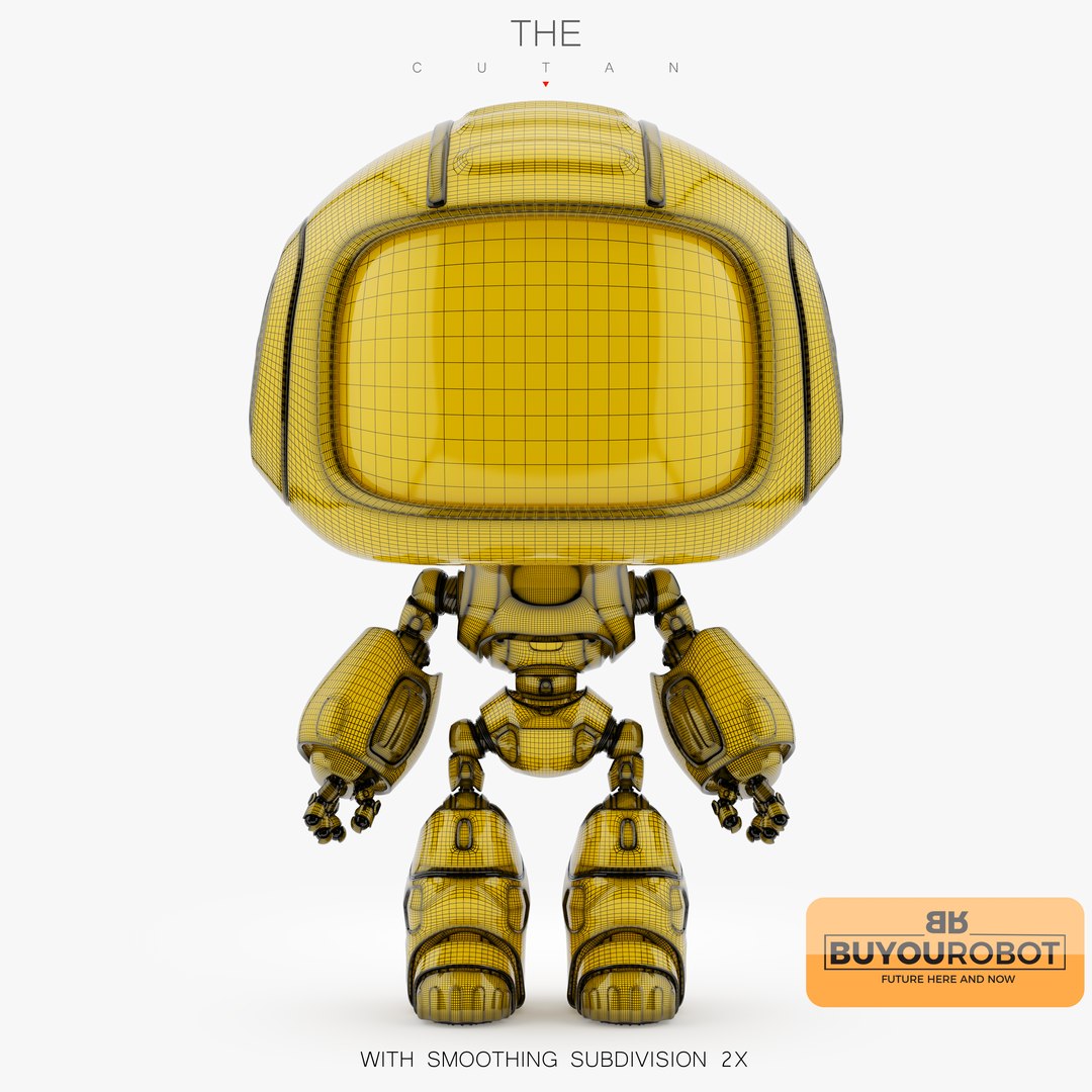 Cute Cutan 3d Obj