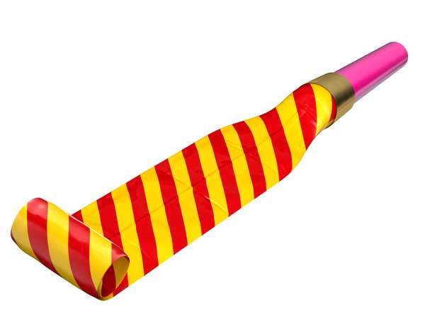 modelo 3d Party Whistle Animation - TurboSquid 1944895