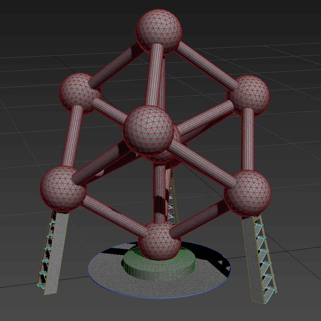 3D Atomium Model - TurboSquid 961973