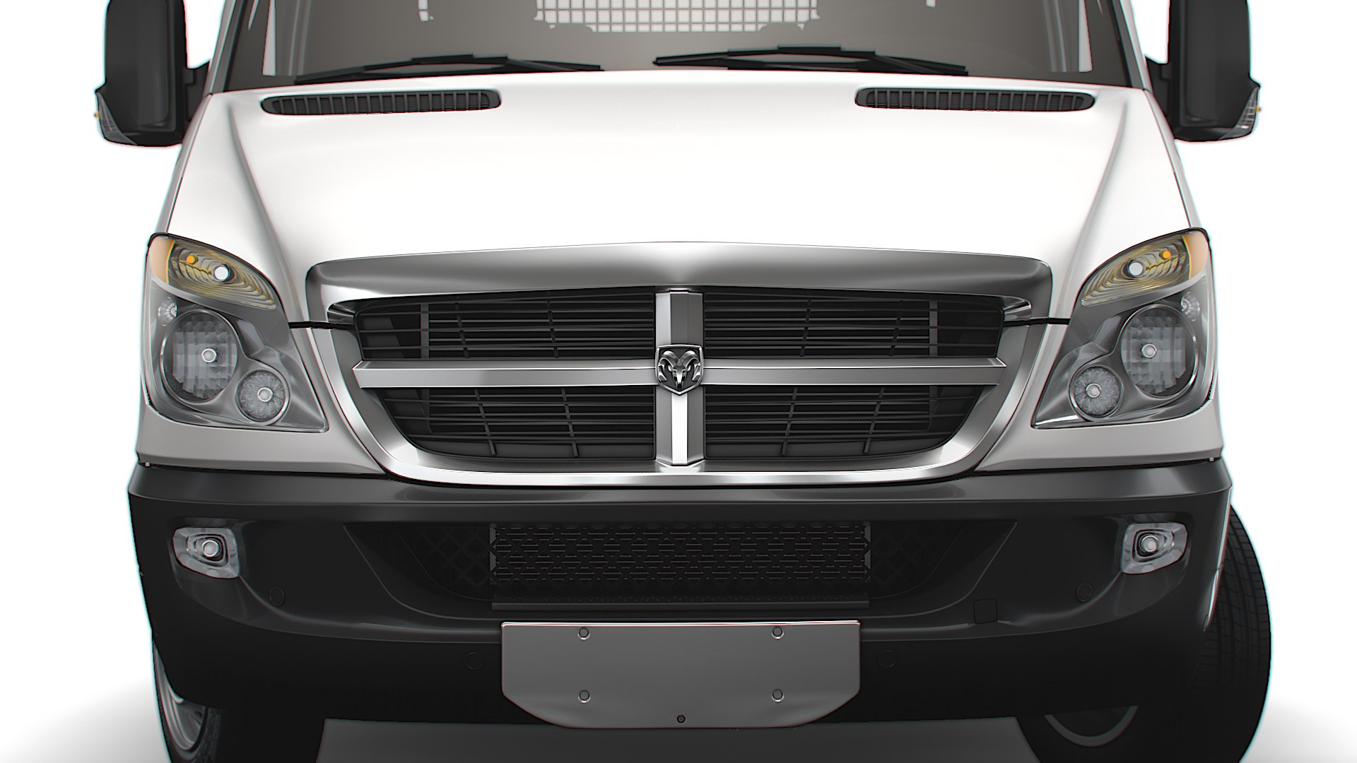 DodgeSprinterDropsideTailLift2009 3D - TurboSquid 2061210