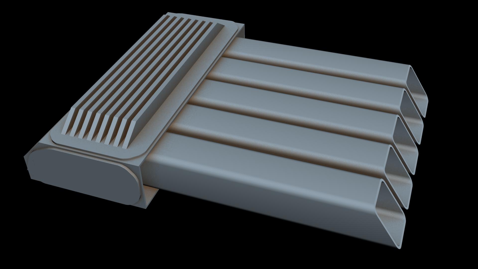 Starship Greeble 3 3D Model - TurboSquid 1202597