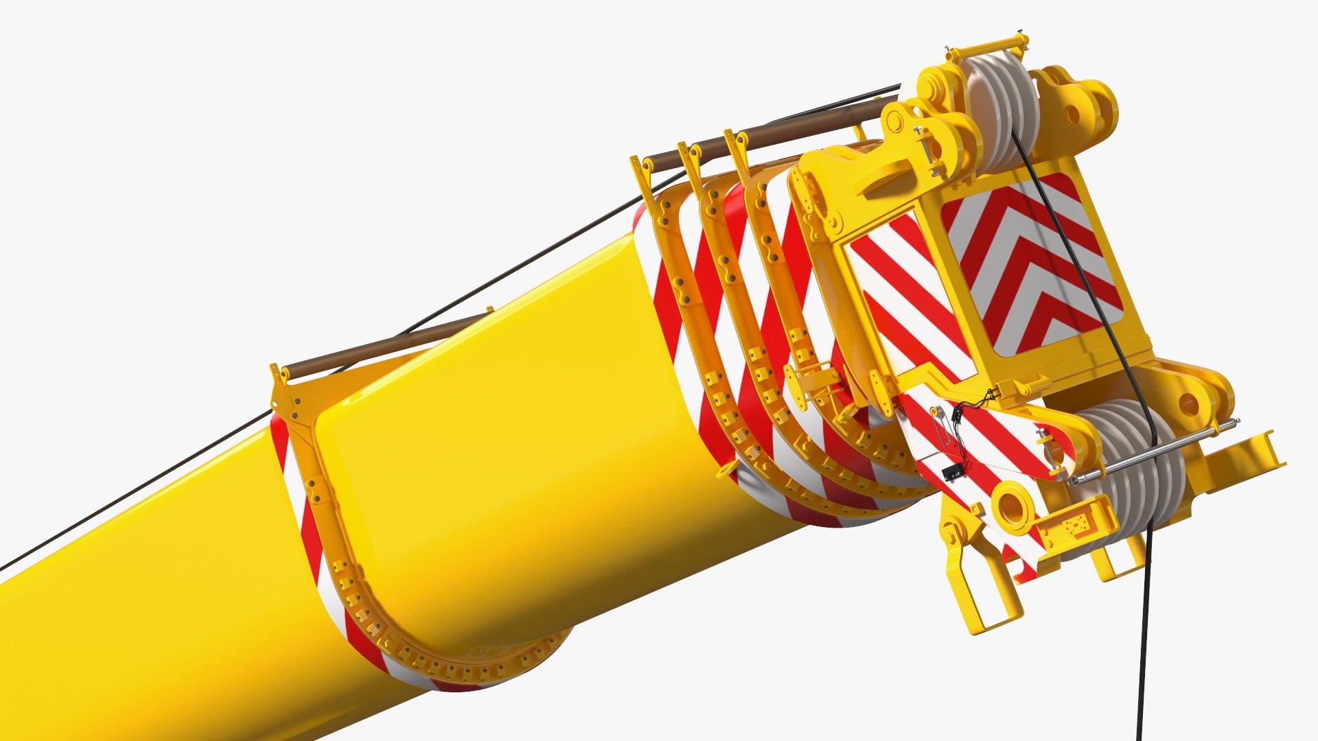 Mobile Crane Liebherr With Load 3D model - TurboSquid 2094438