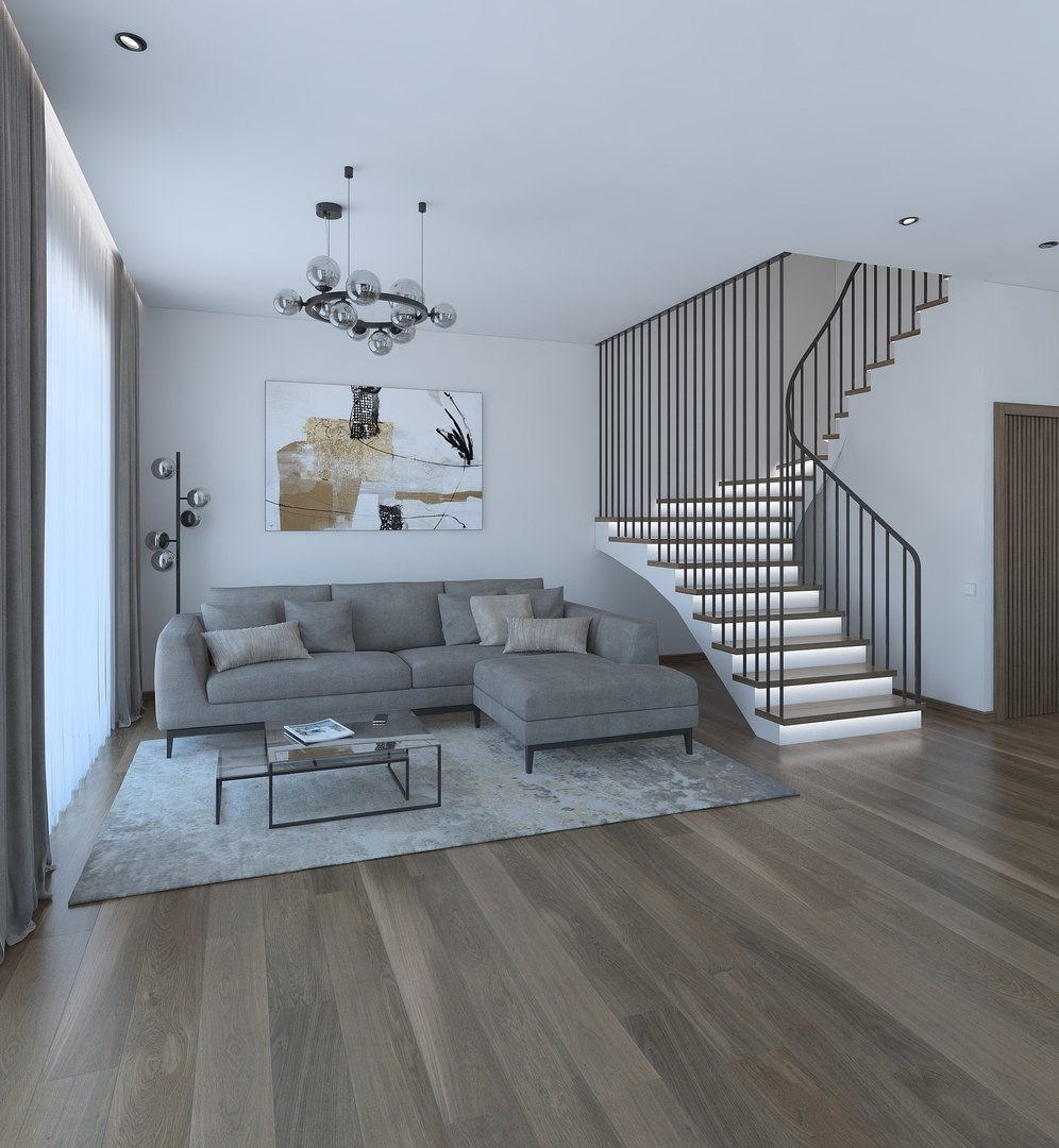Spacious Nice Living Room Model - TurboSquid 1970856